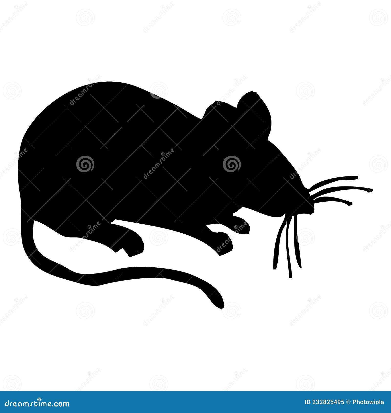 Black Mouse Stock Illustration | CartoonDealer.com #533965