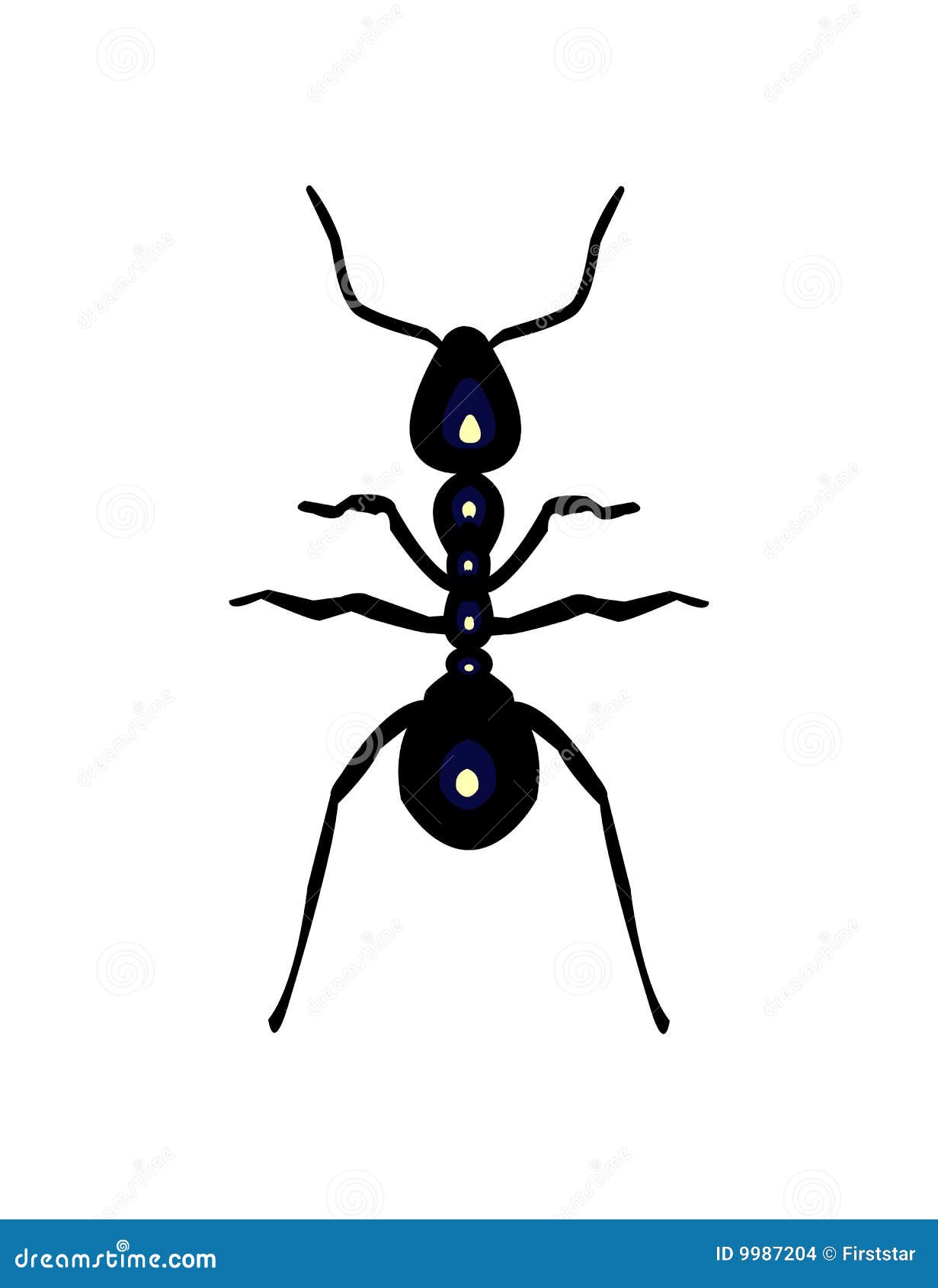 Vector Ant Stock Images - Image: 9987204