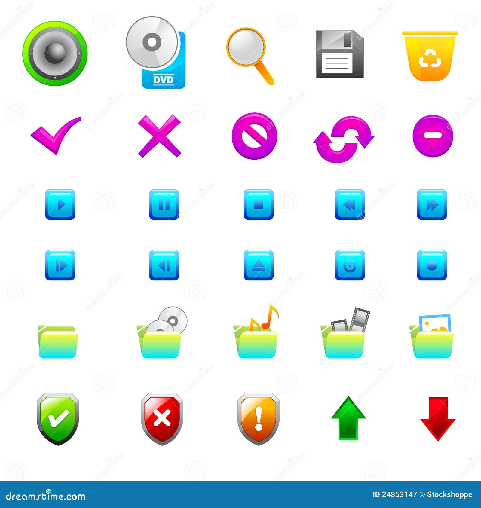 Vector Application Icon stock vector. Illustration of arrow - 24853147