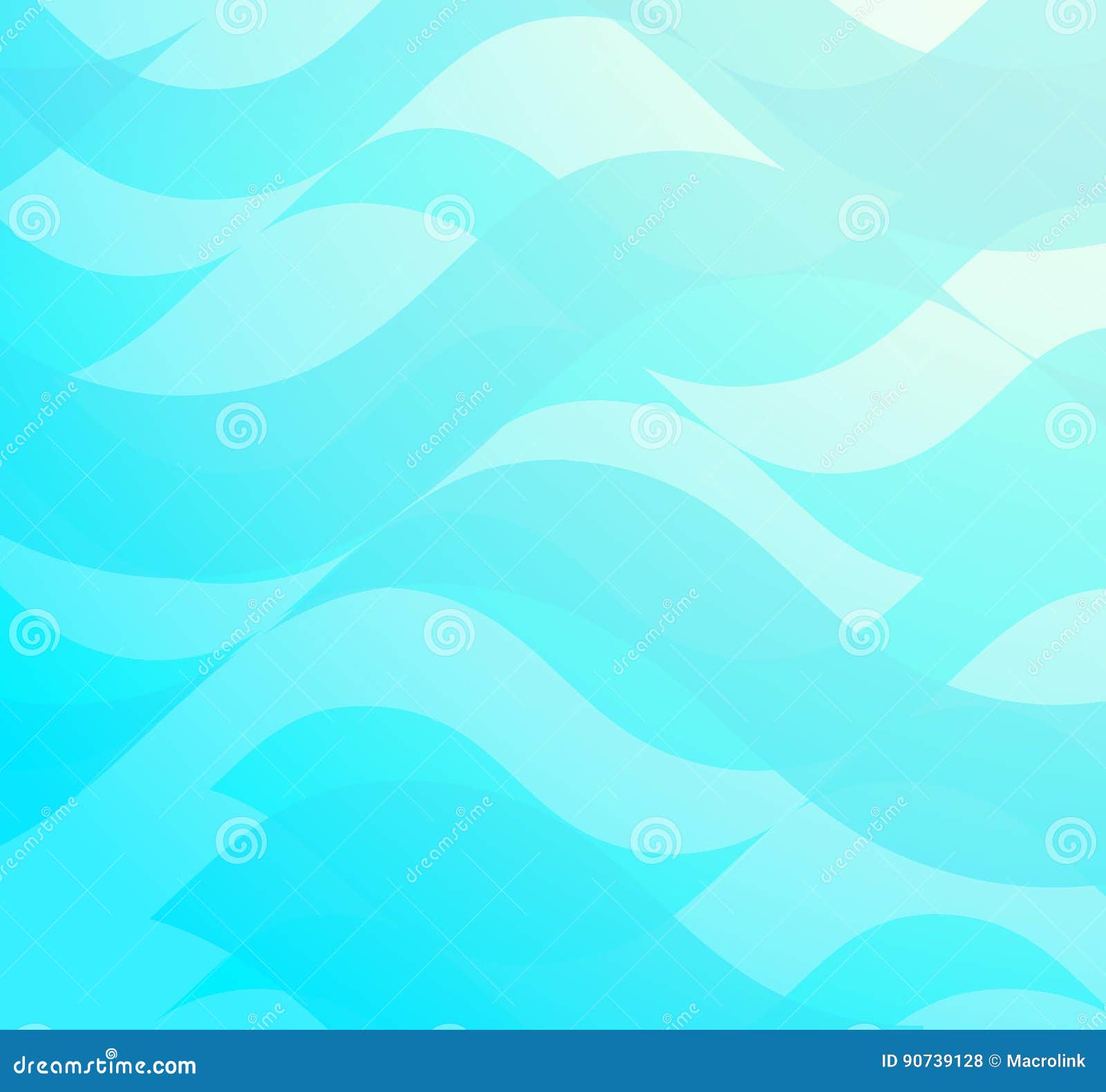 Vector Aquamarine Abstract Background Stock Vector - Illustration of ...