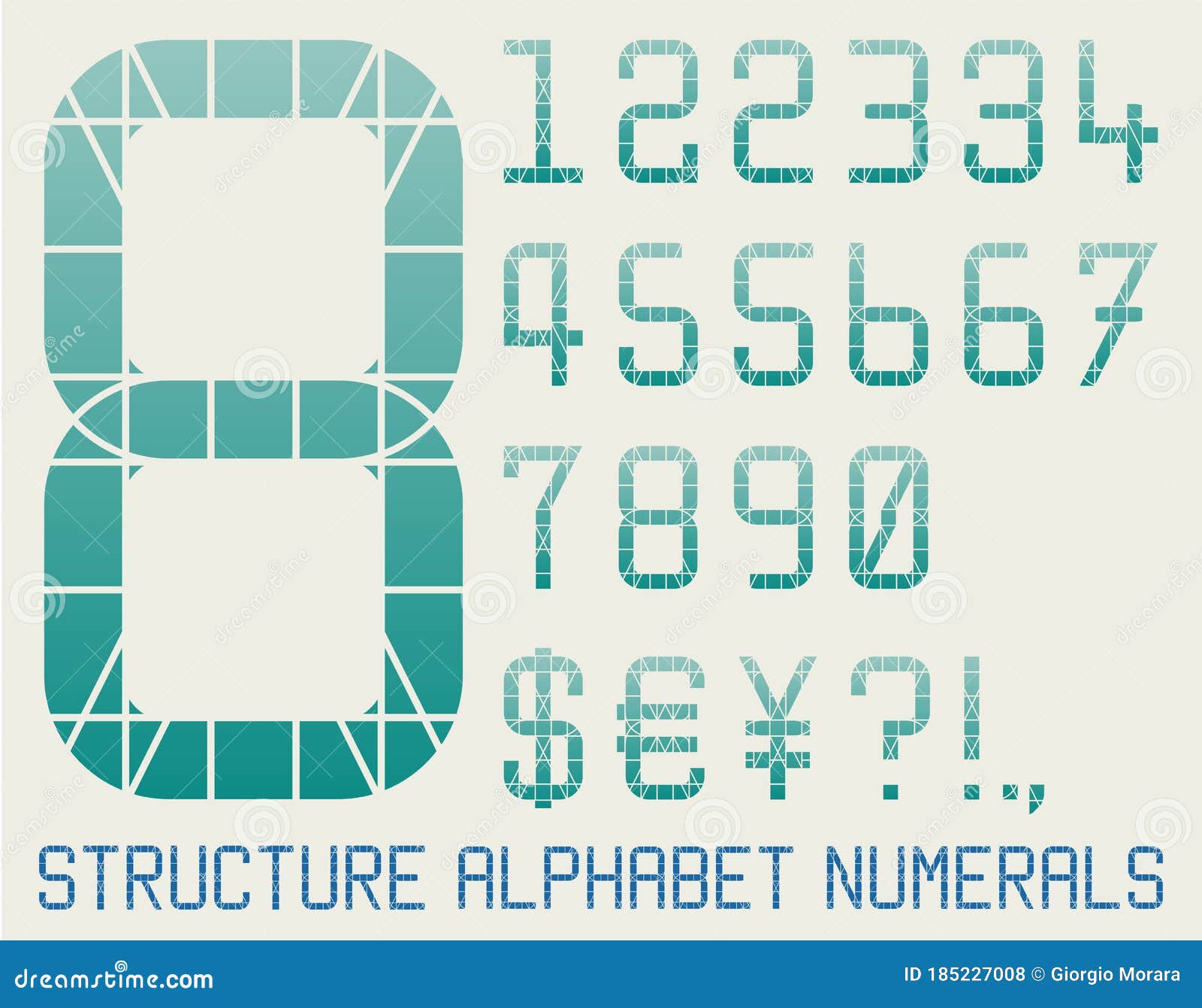 Alphabet And Numerals In Morse Code. Vector Illustration ...