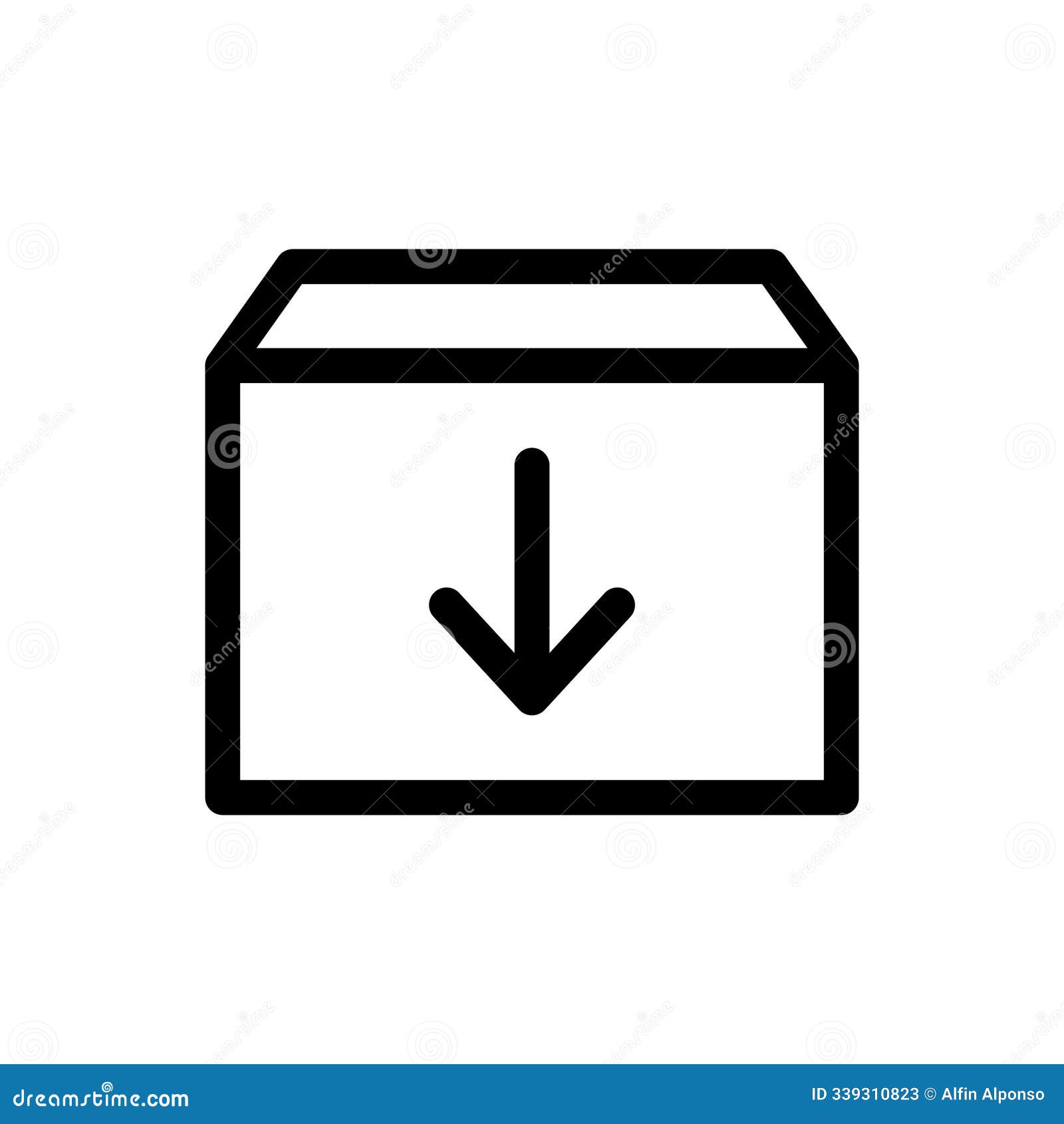 Vector Archive Icon. Archive Symbol Stock Vector - Illustration of ...
