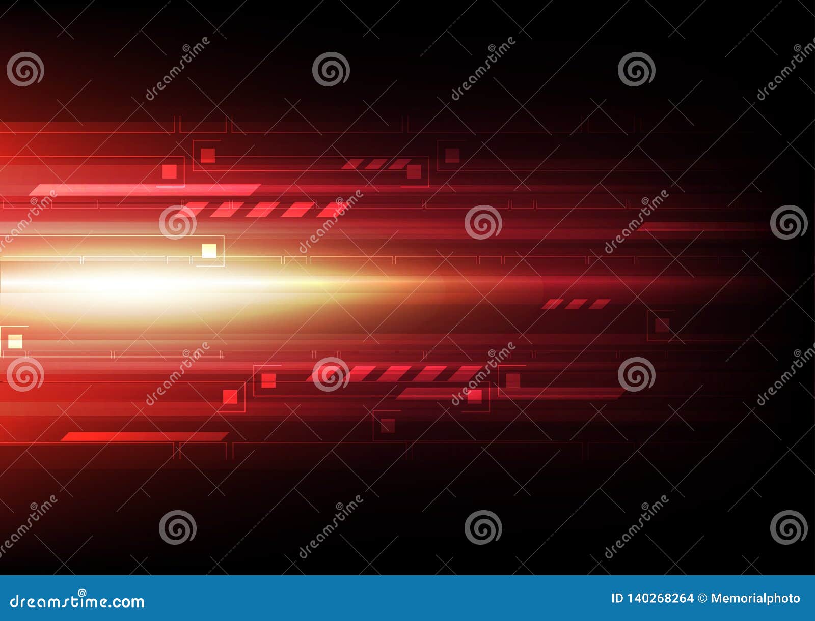 Vector Arrow Automation Technology Abstract, Futuristic Laser ...