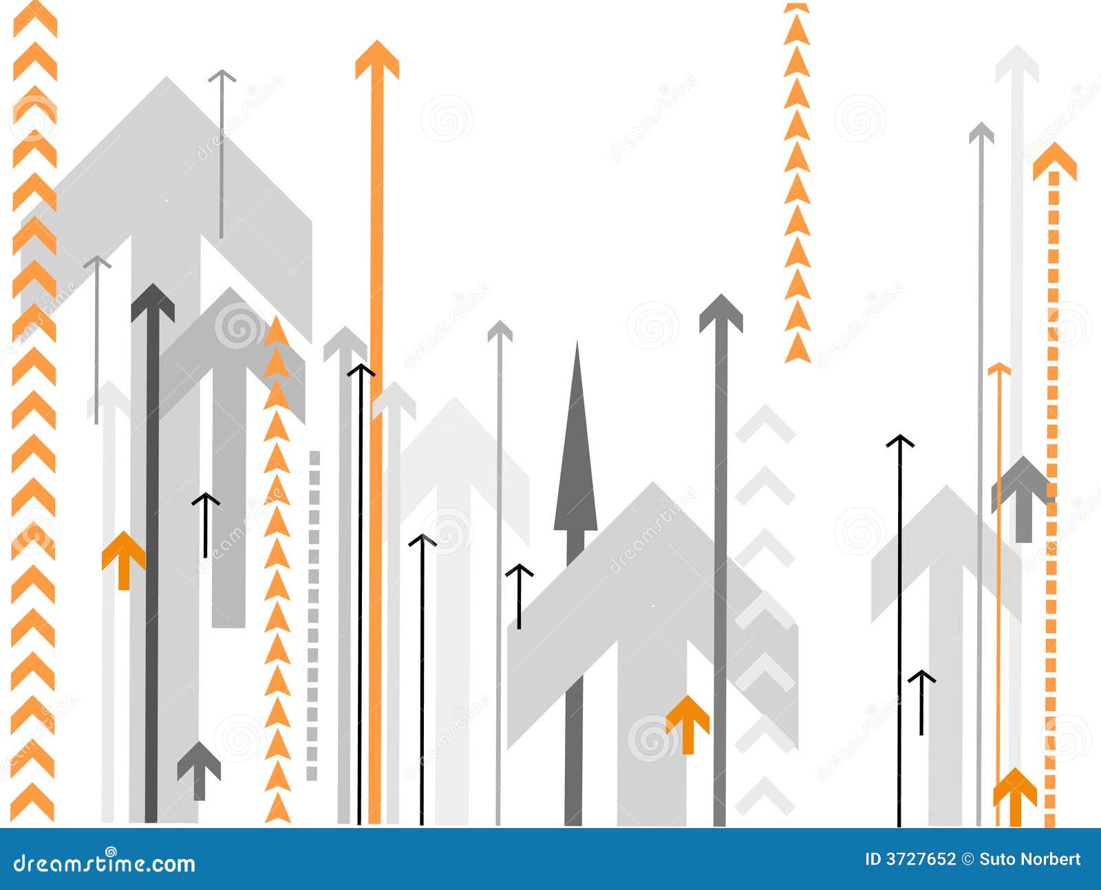 Vector arrows background stock vector. Illustration of computer - 3727652