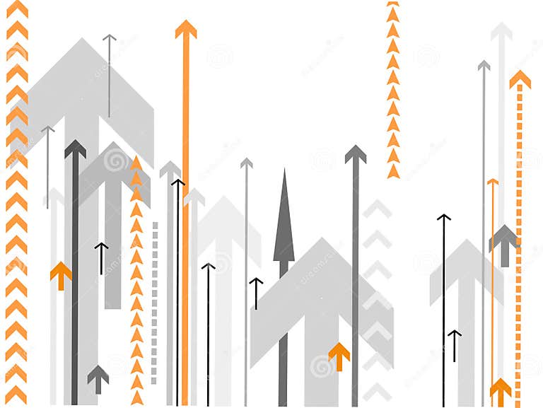 Vector arrows background stock vector. Illustration of computer - 3727652