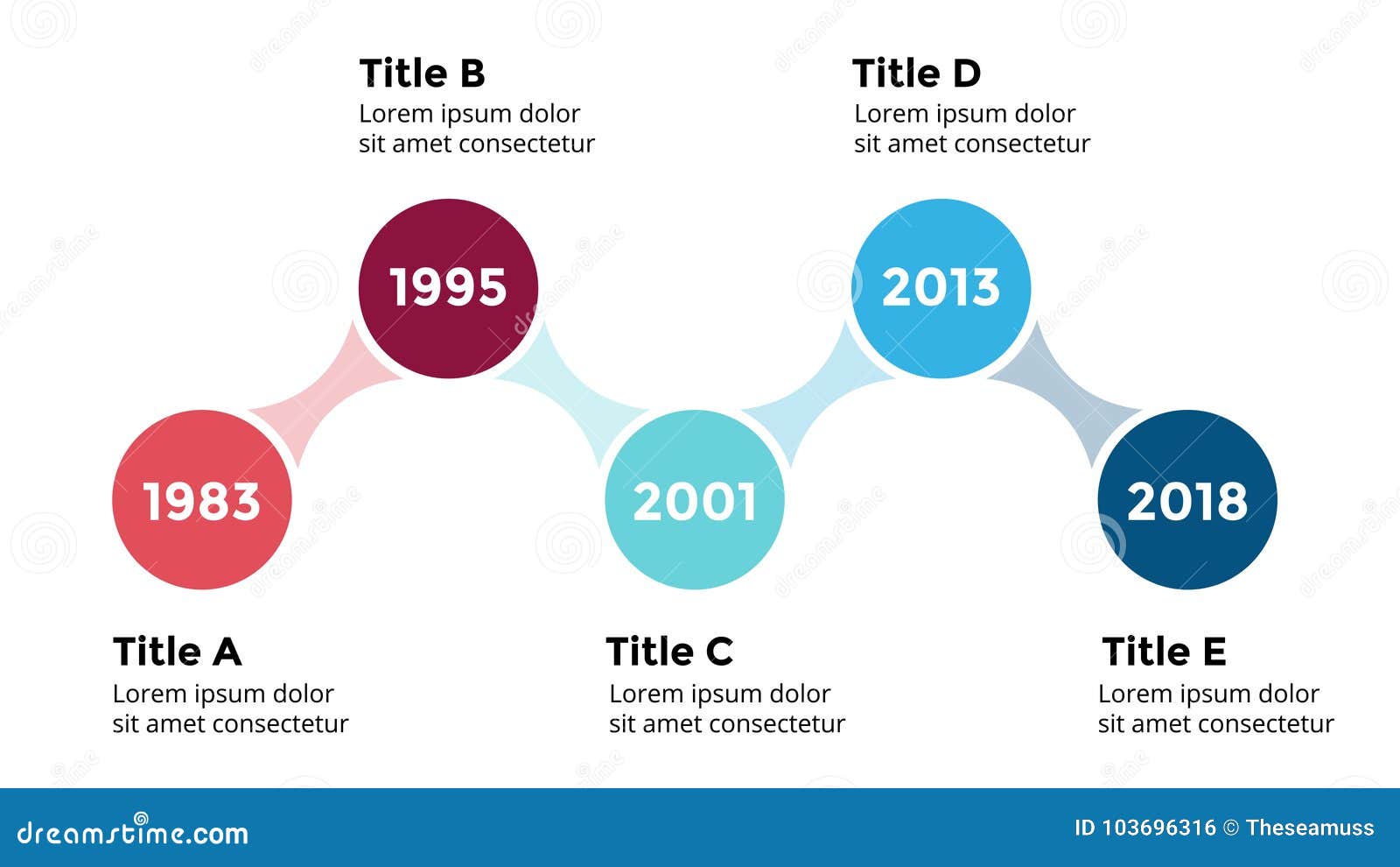 Vector Arrows Circles Timeline Infographic, Diagram Chart, Graph ...