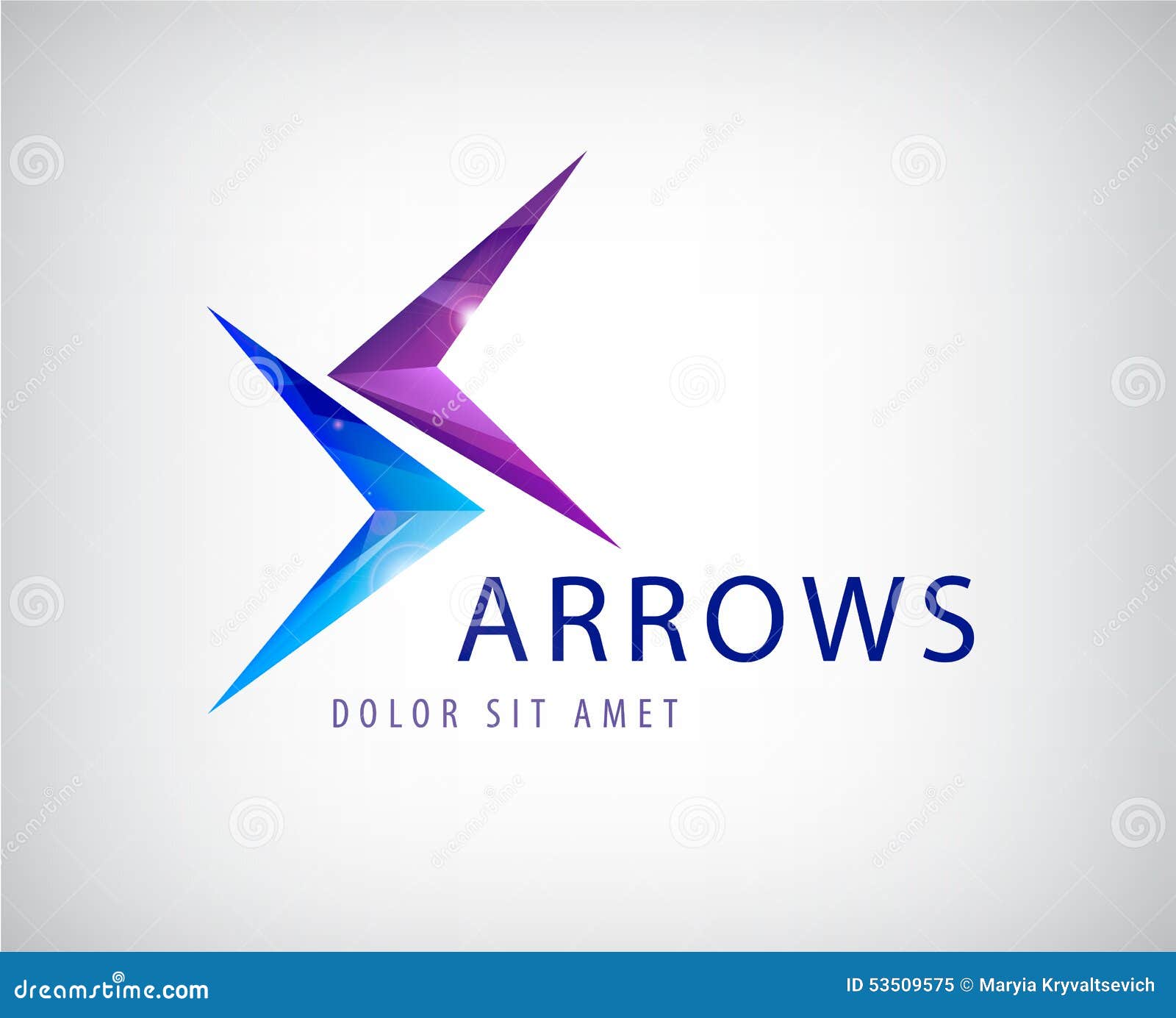 Vector Arrows Icon, Logo Isolated Stock Vector - Illustration of curve ...