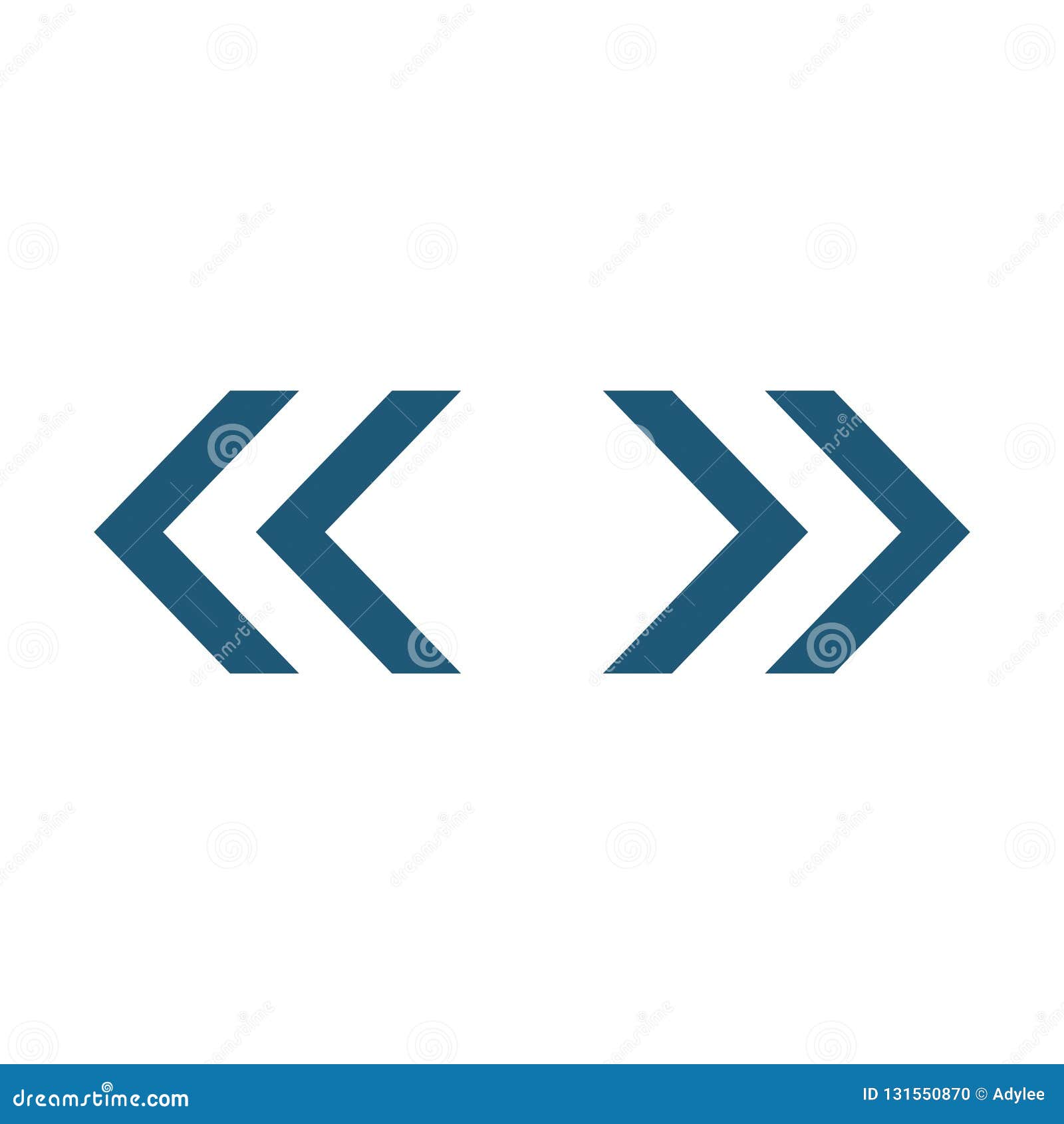 Vector Arrows Two Direction Reload Icon 6 Stock Photo - Illustration of ...