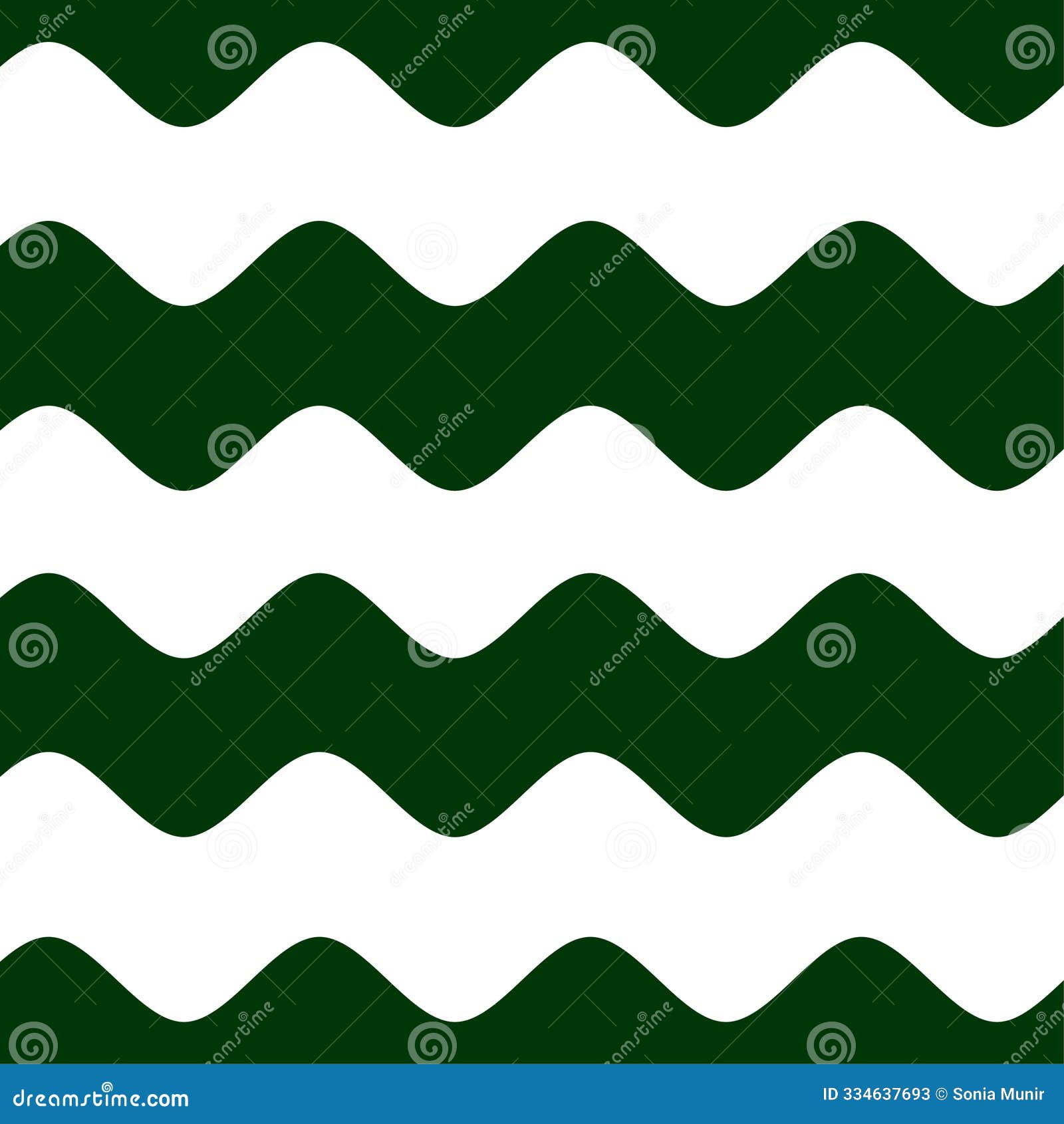 Vector Art Abstract Background Design Art Green Wavy Lines Background ...