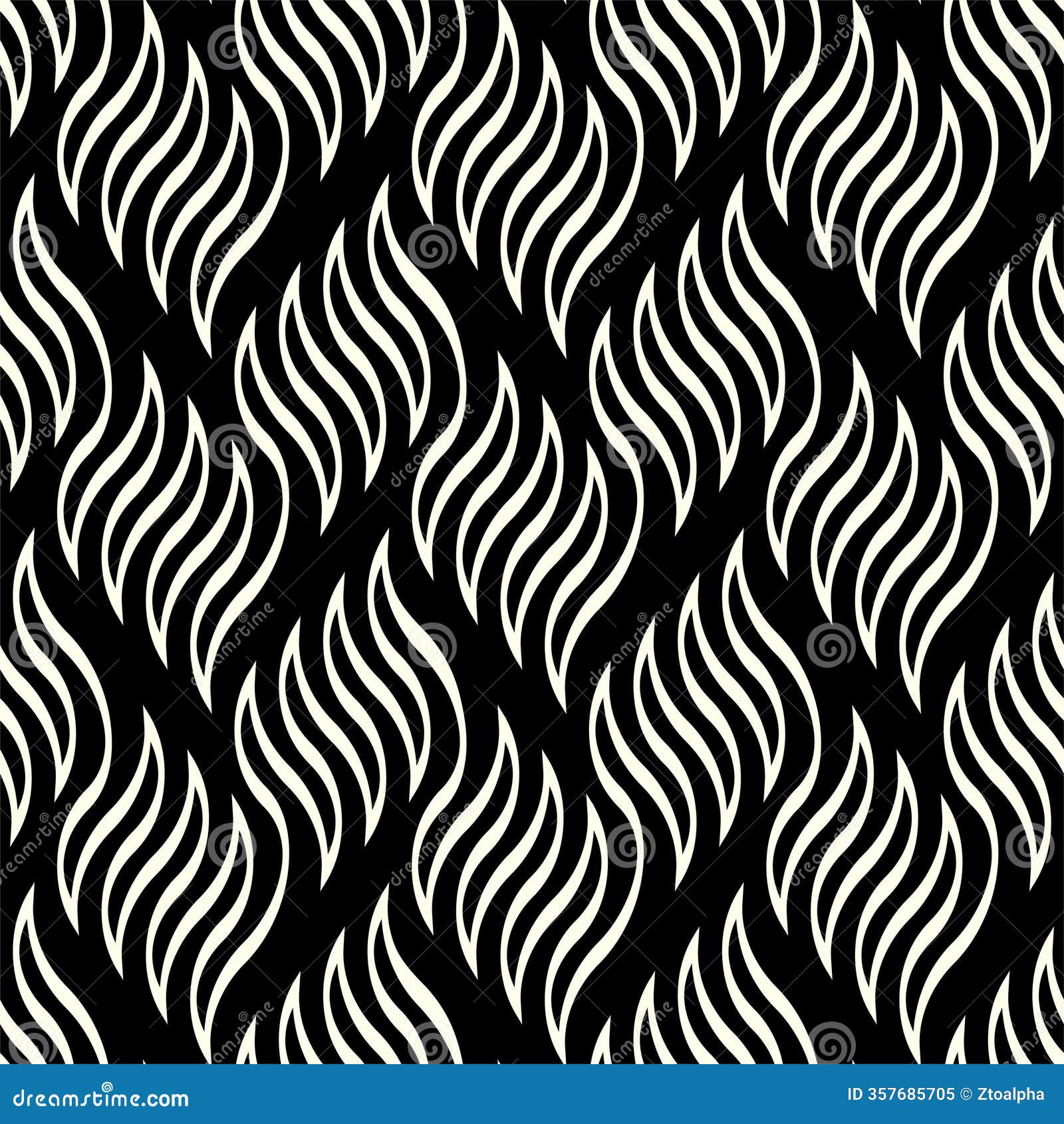 Geometric Seamless Pattern of Continuous Line Designs Stock ...