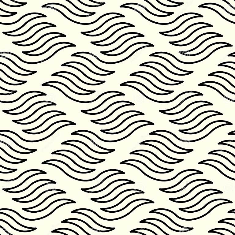 Repeating Patterns of Pantograph Quilting Design Stock Illustration ...