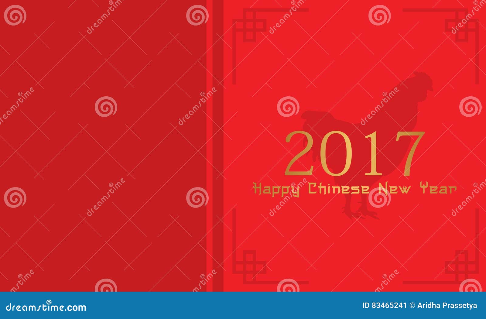 Vector Art of Chinese Greeting Card Stock Vector - Illustration of ...