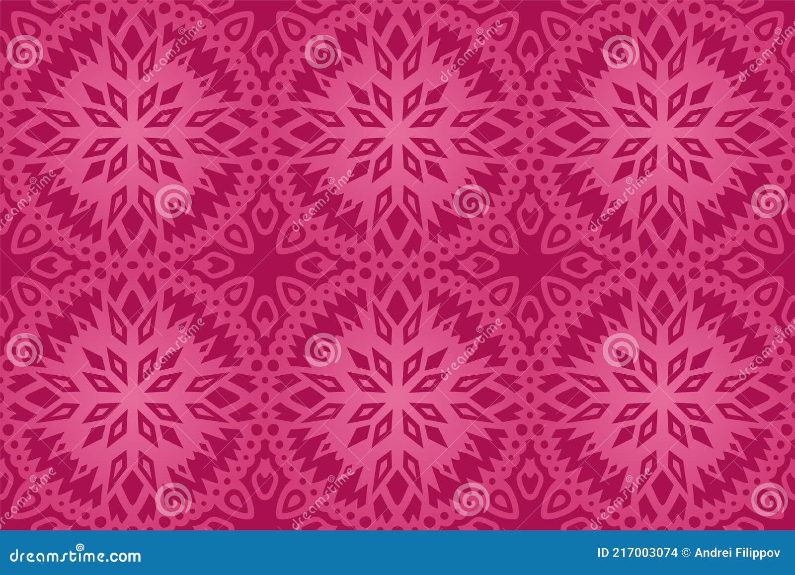 Vector Art with Colorful Pink Tile Pattern Stock Vector - Illustration ...