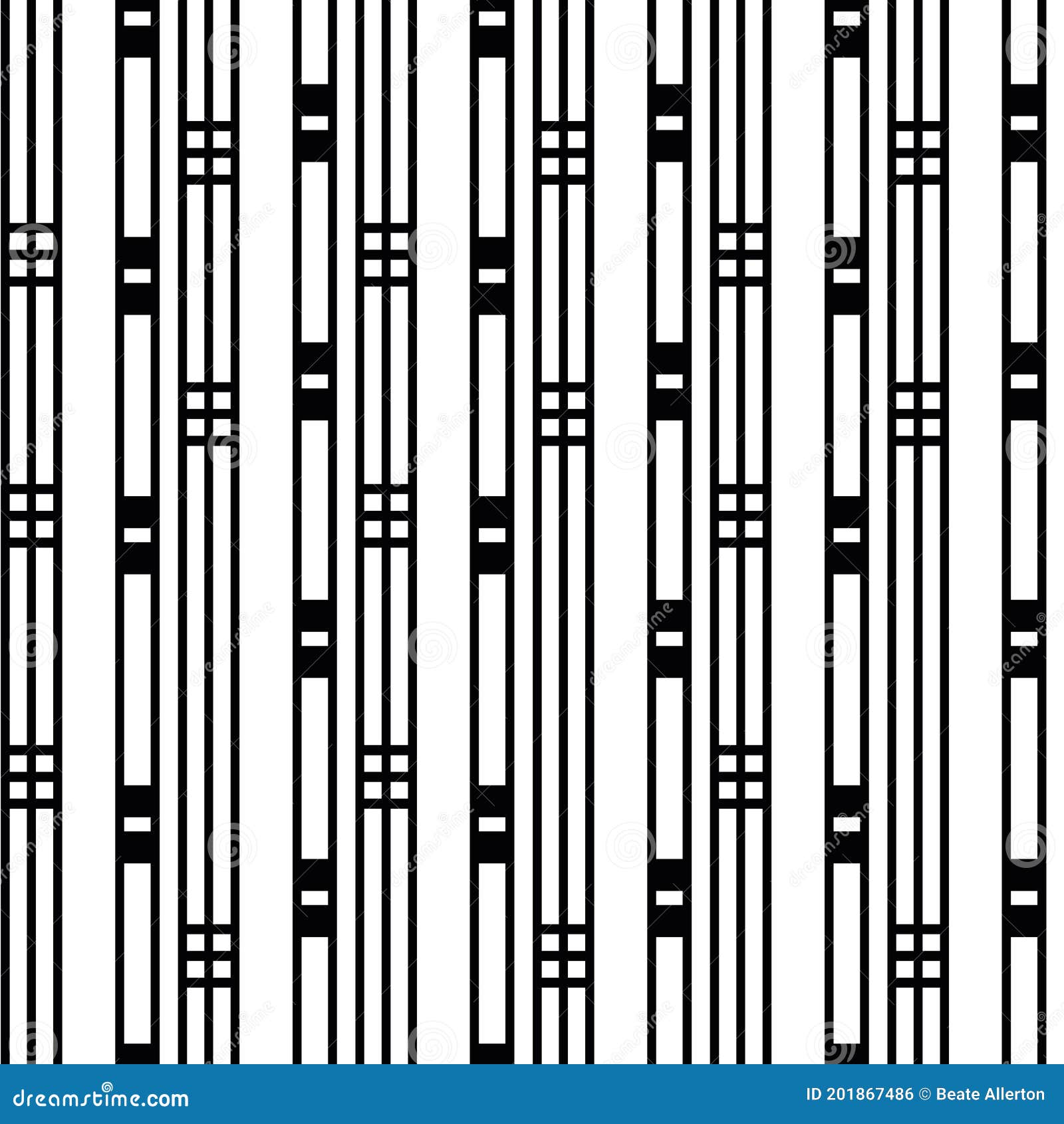 Vector Art Deco Architectural Vertical Linear Geometric Grid Design ...