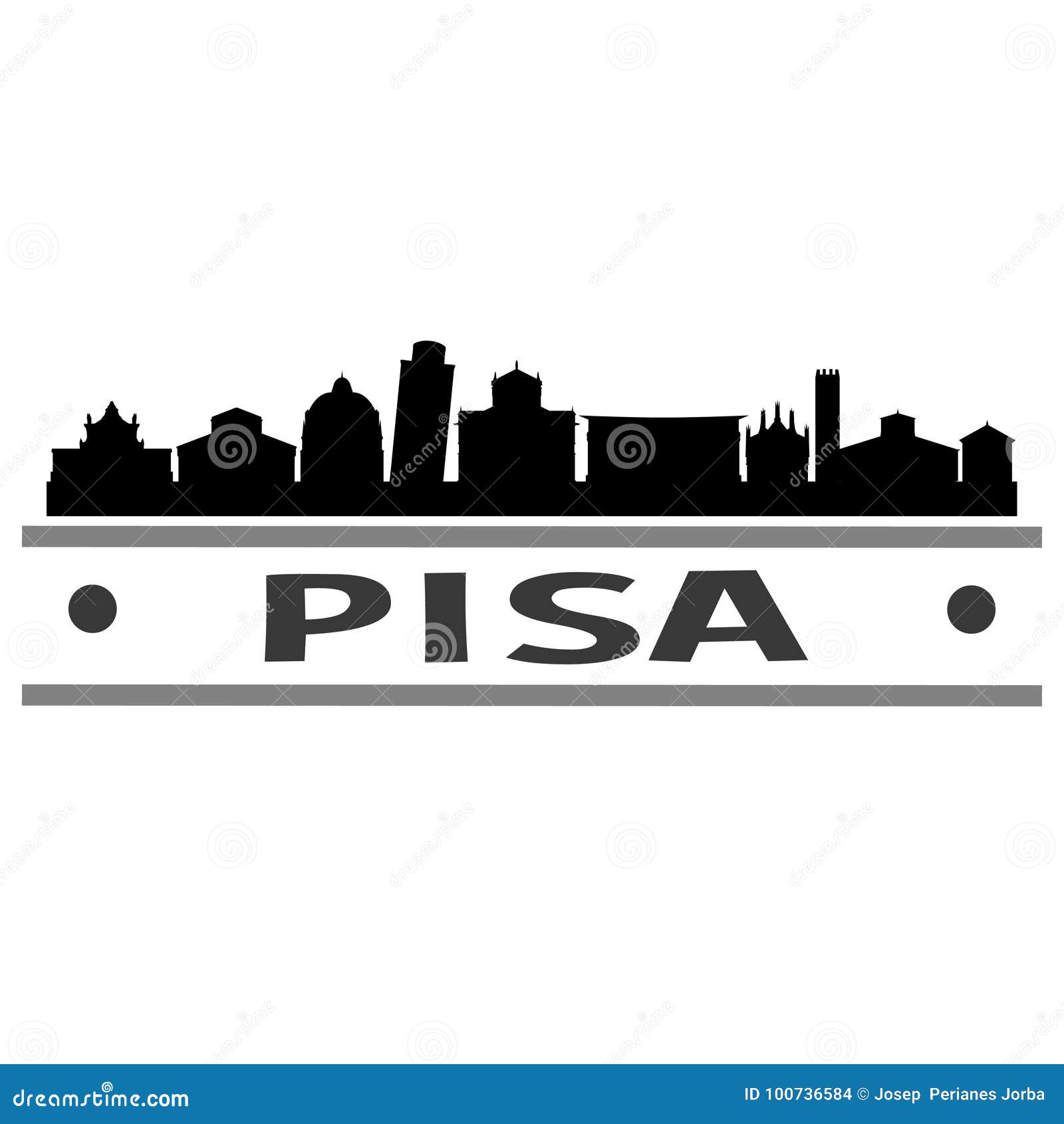 Vector Art Design Del Icono De Pisa Ilustración del Vector ...