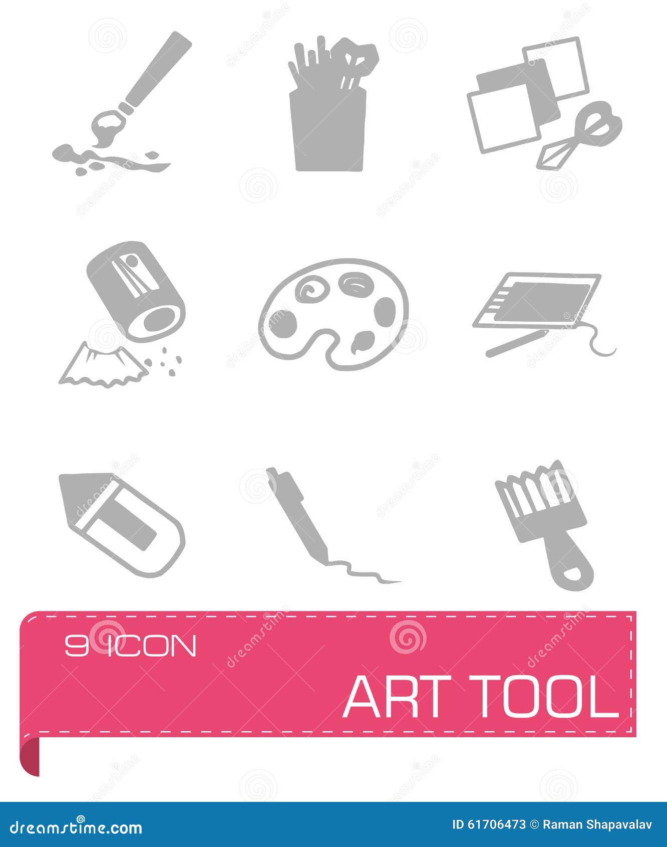 Vector Art tool icon set stock vector. Illustration of vector - 61706473