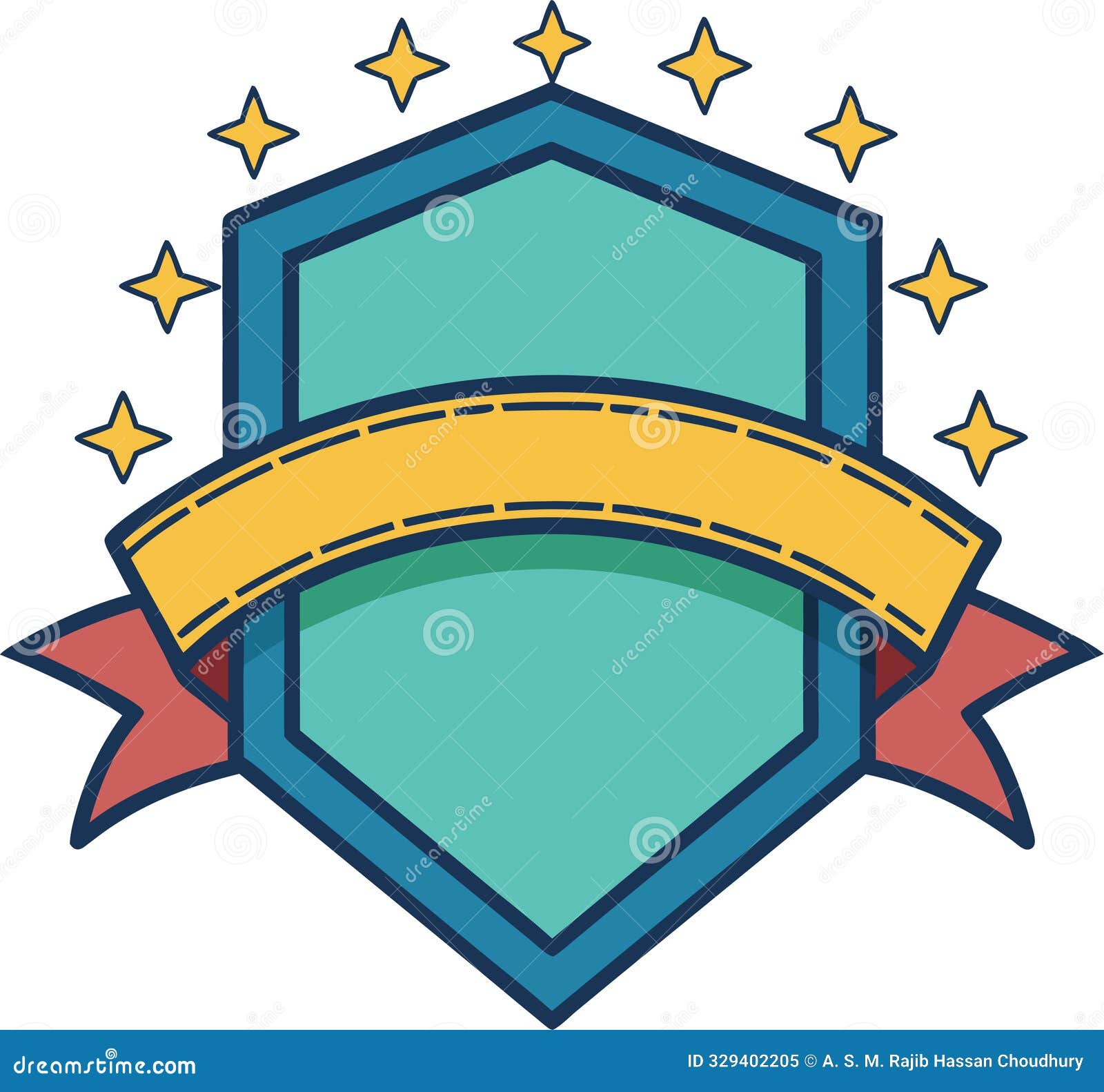 Vector artwork of banner stock illustration. Illustration of header ...