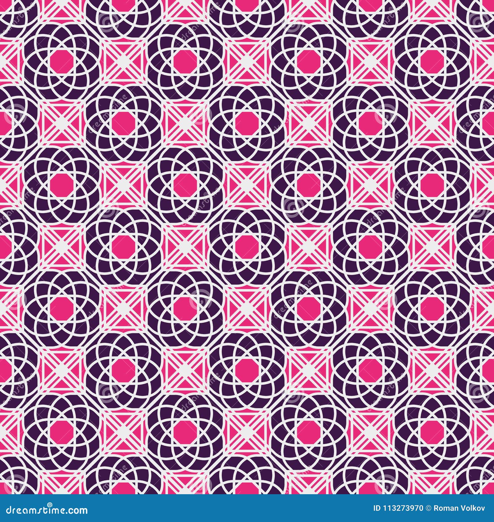 Vector Asian Geometric Pattern Stock Vector - Illustration of fabric ...