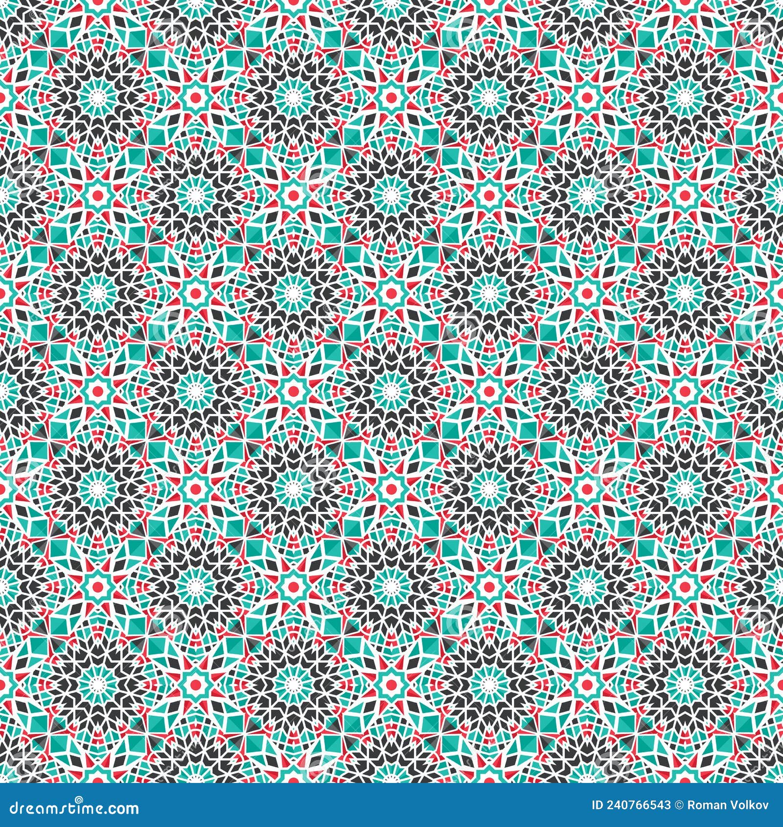 Vector Asian Geometric Pattern Stock Vector - Illustration of vector ...