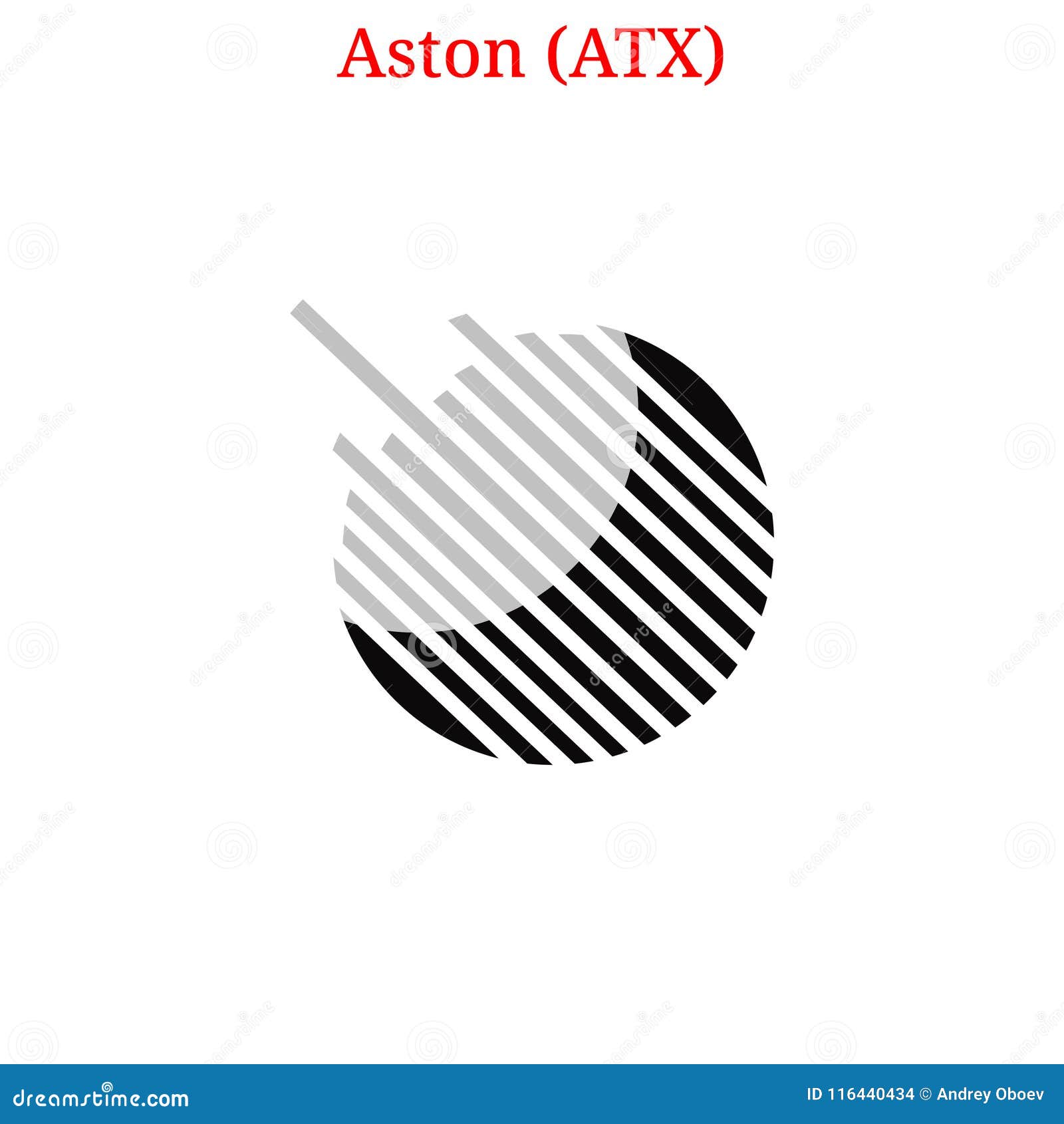 Vector Aston ATX Logo | CartoonDealer.com #116440434