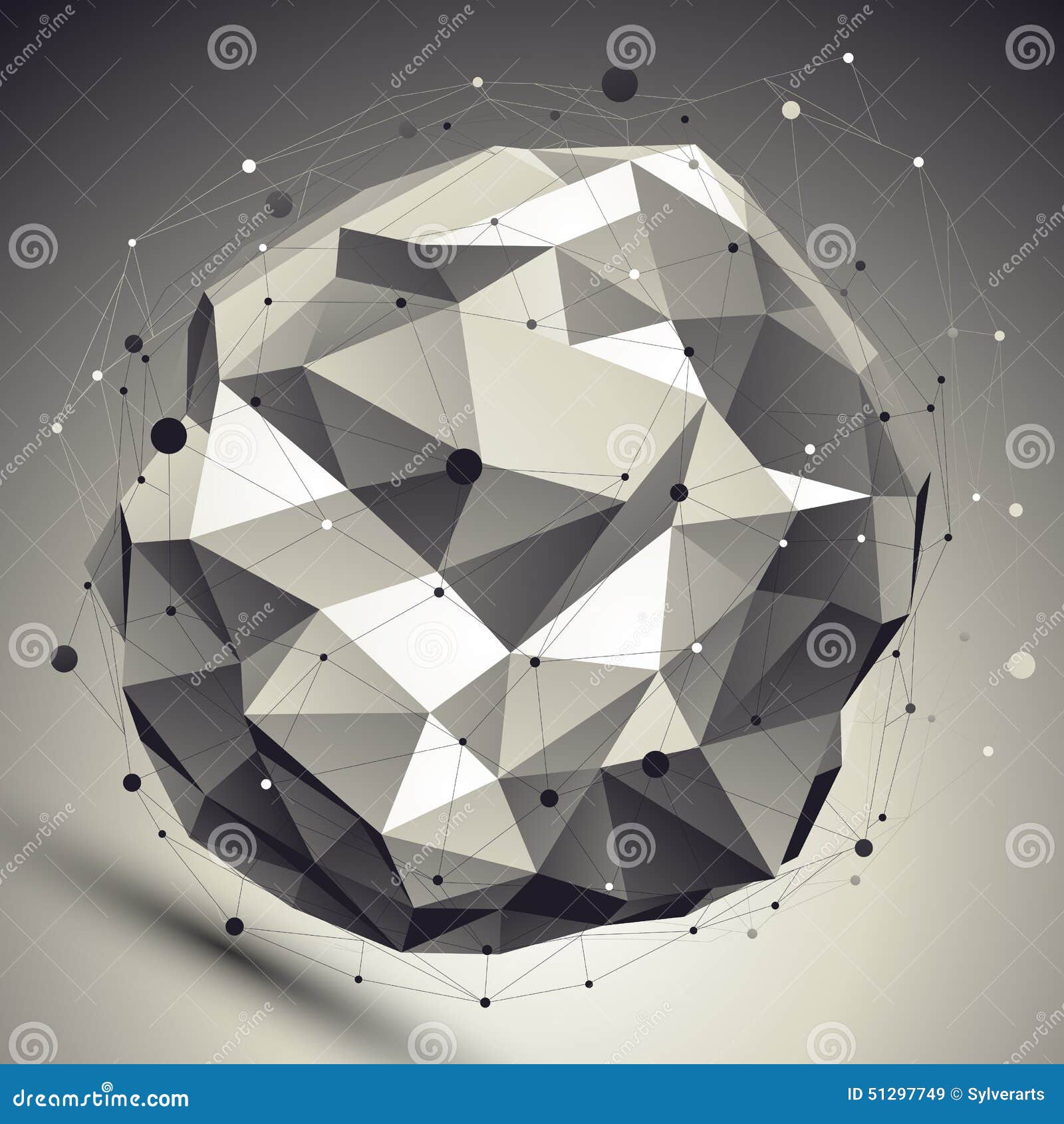 Spherical Template For Images Cartoon Vector | CartoonDealer.com #23277675