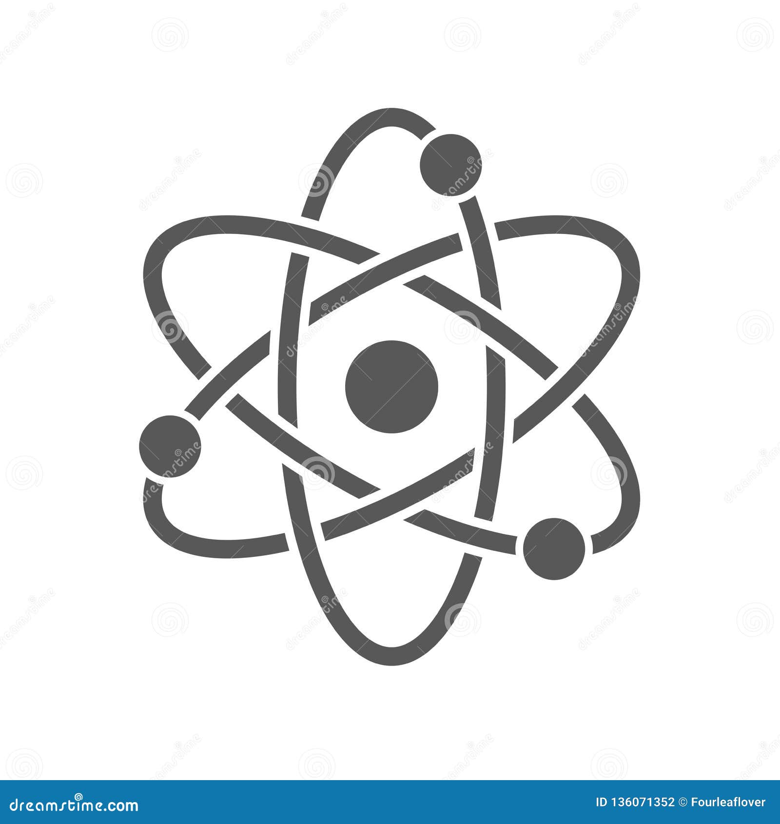 Vector atom icon stock vector. Illustration of silhouette - 136071352 Vector atom icon stock vector. Illustration of silhouette - 136071352