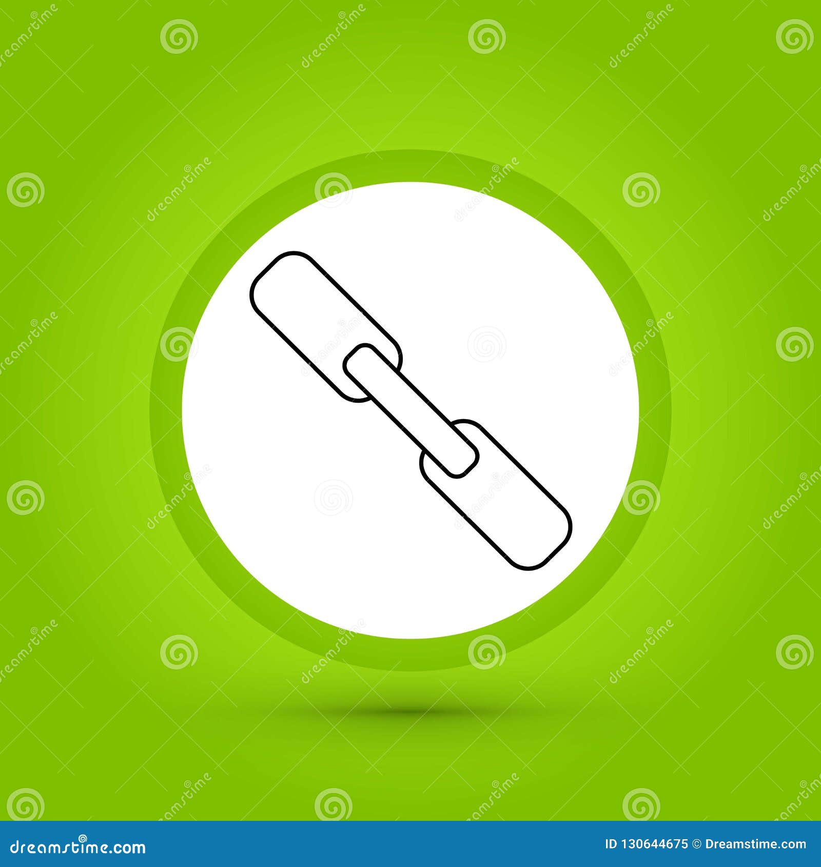 Vector Attachment Icon in Creative Design with Elements for Mobi Stock ...