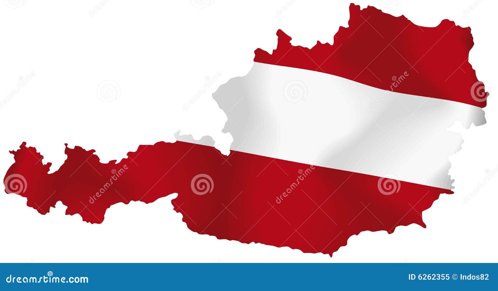 Vector Austria flag stock vector. Illustration of planet - 6262355