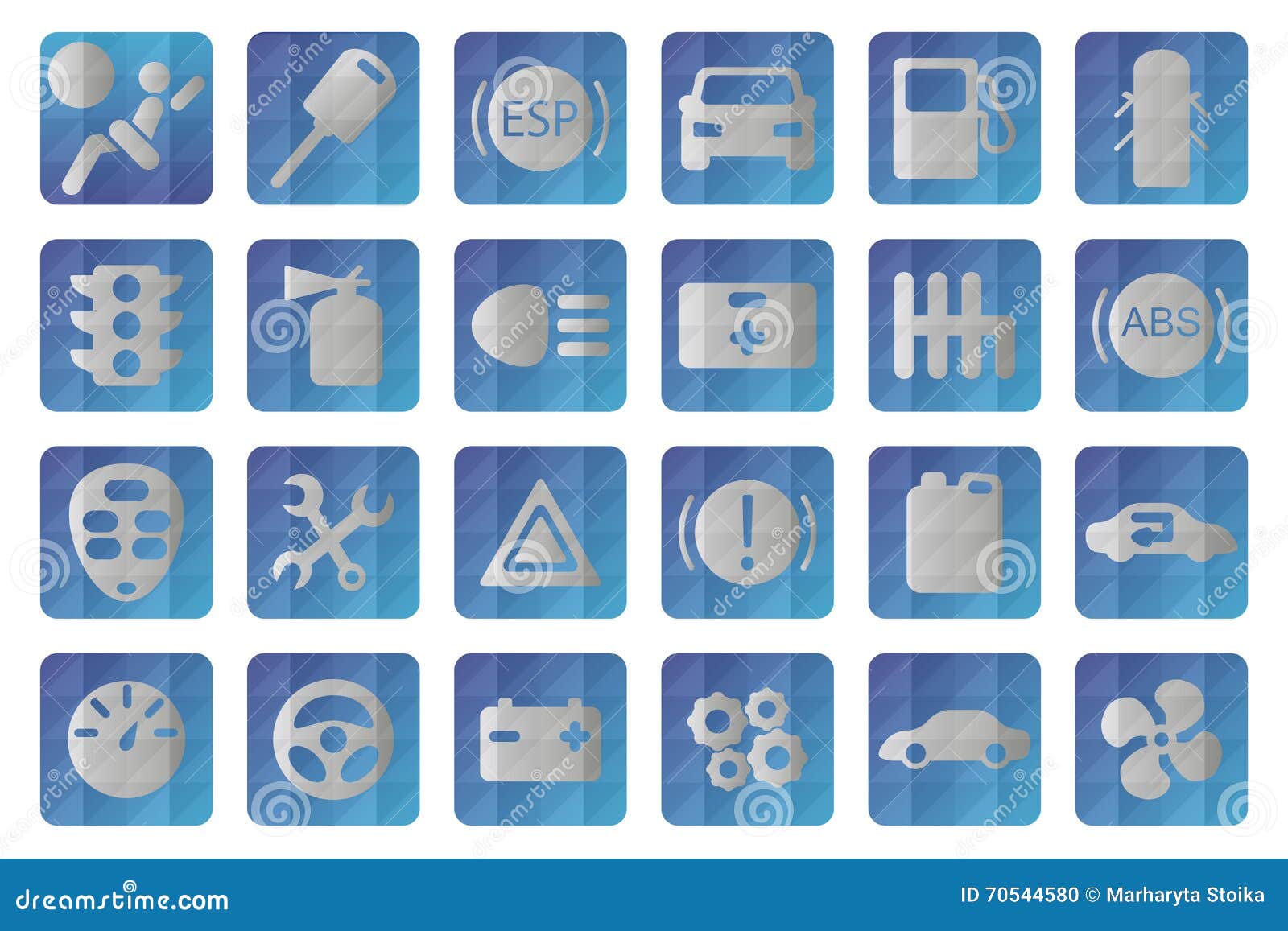 Vector Auto Icon. Automobile Signs. Car Icons Set. Stock Vector ...