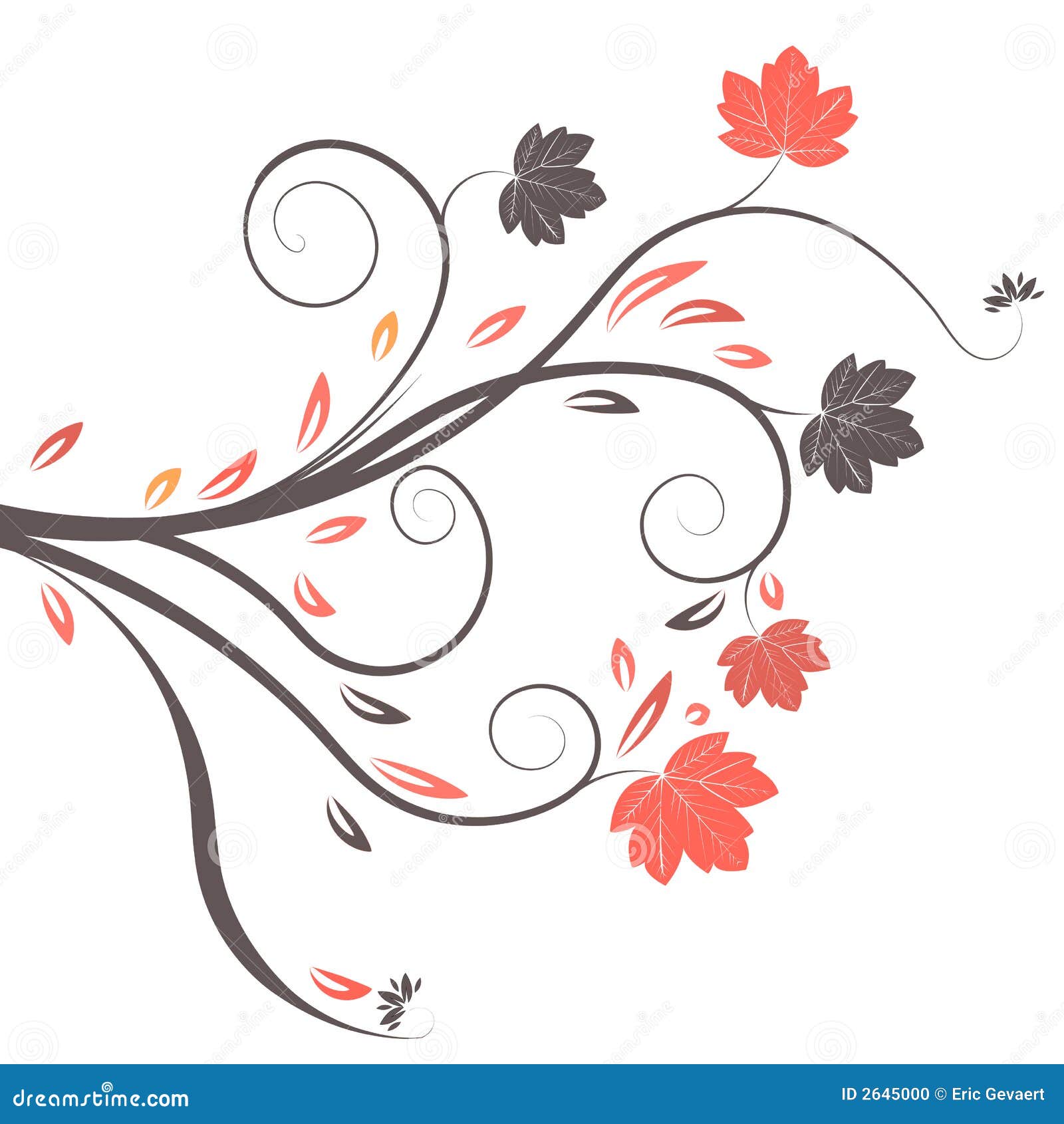 Vector Set Of Autumn Symbols For Use In Design | CartoonDealer.com ...