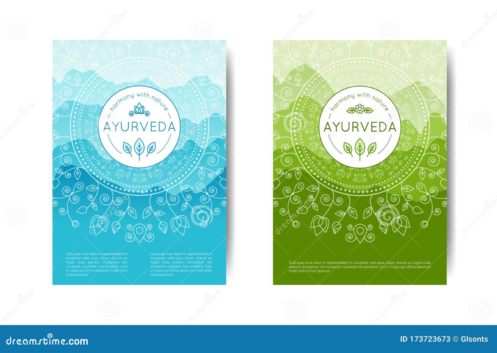 Vector Ayurveda Illustration With Set Of Symbols And Ayurvedic Body ...