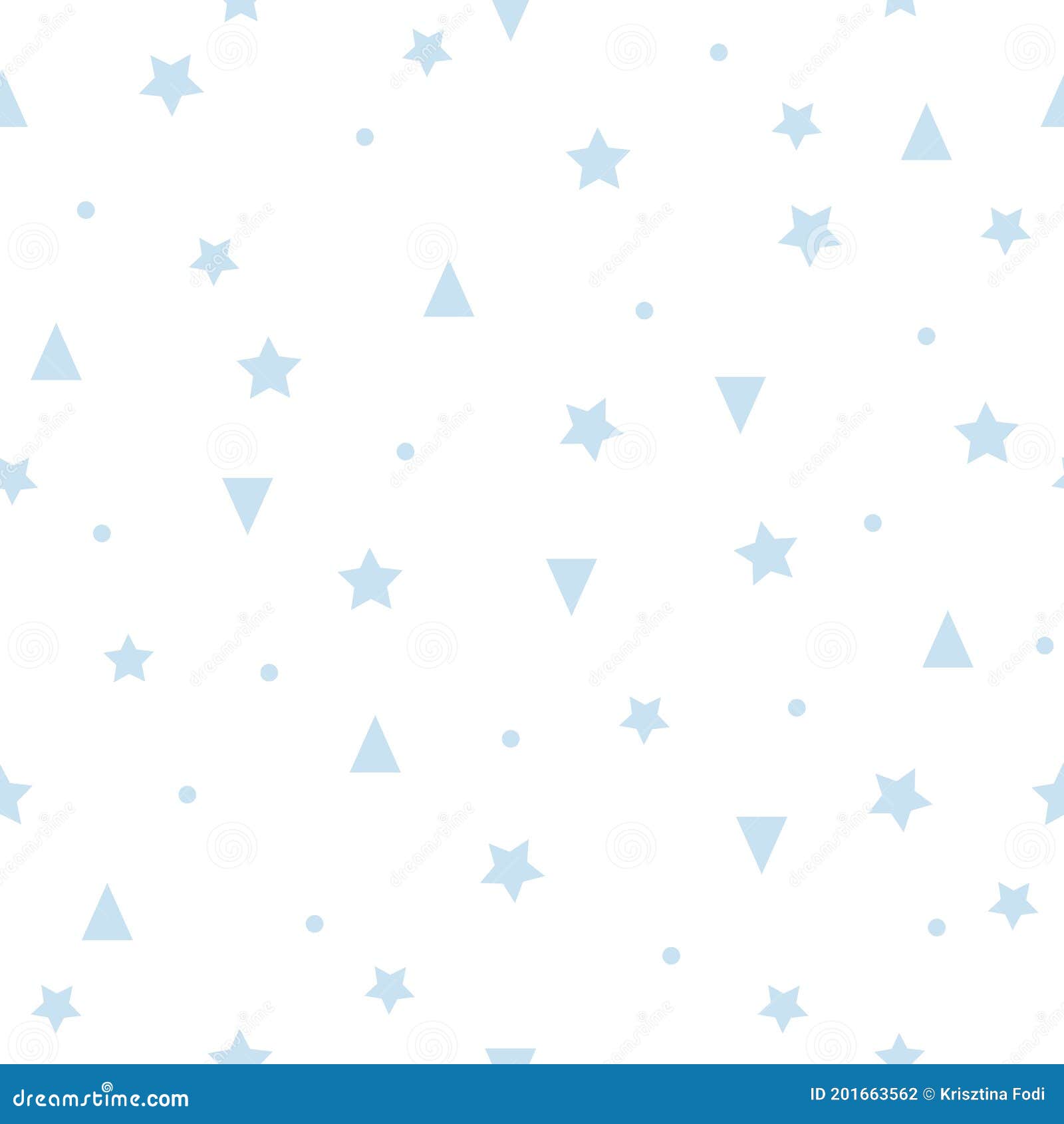 Vector Baby Blue Geometric Tiny Shapes Repeat Pattern Background Stock ...