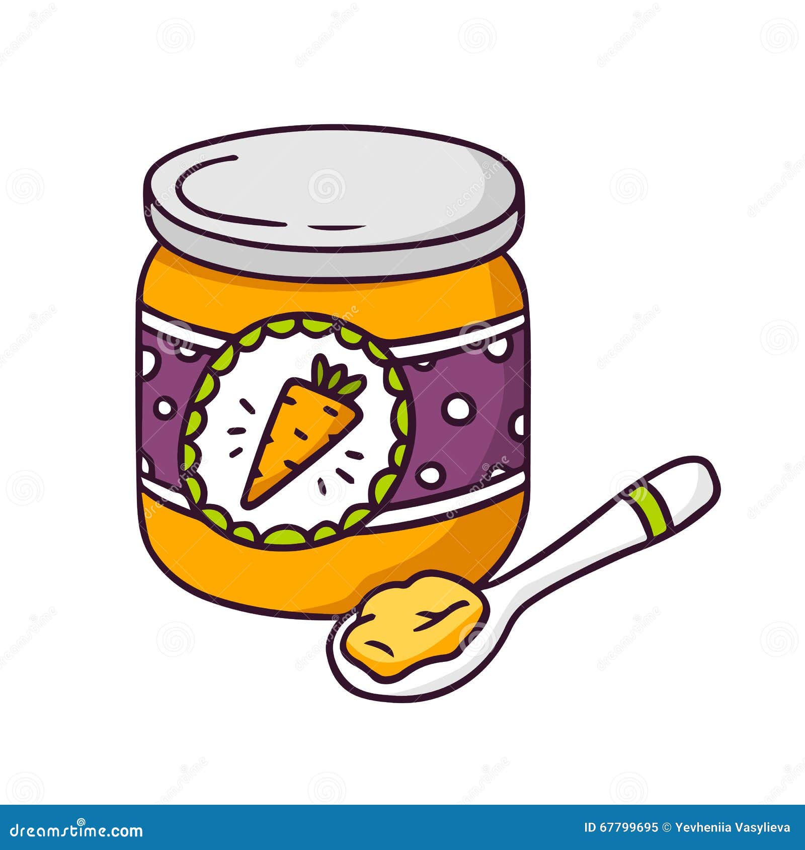 Vector Baby Food Jar Isolated on White Stock Vector - Illustration of ... Vector Baby Food Jar Isolated on White Stock Vector - Illustration of ...