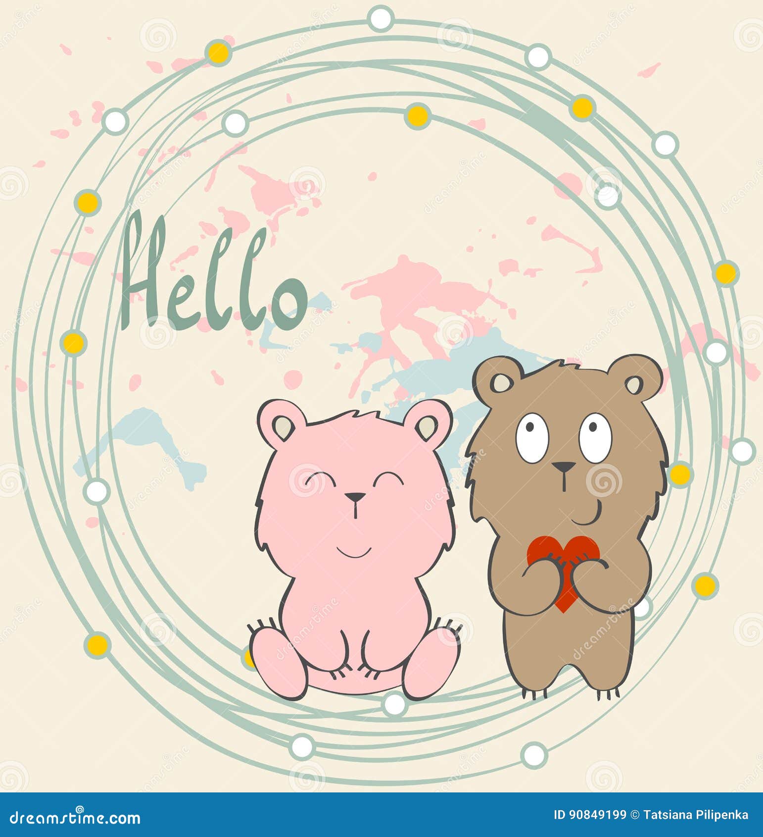 Vector Baby Frame stock vector. Illustration of decoration - 90849199