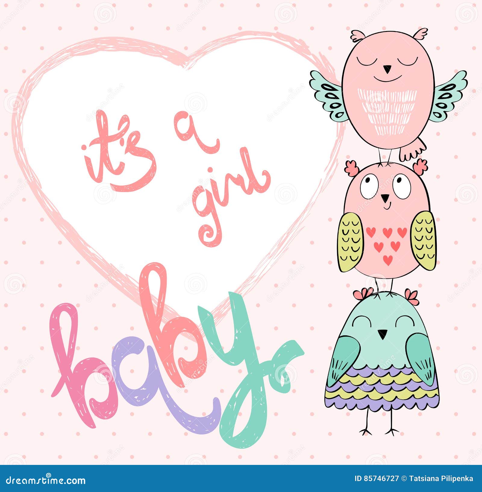 Vector Baby Frame stock vector. Illustration of pink - 85746727