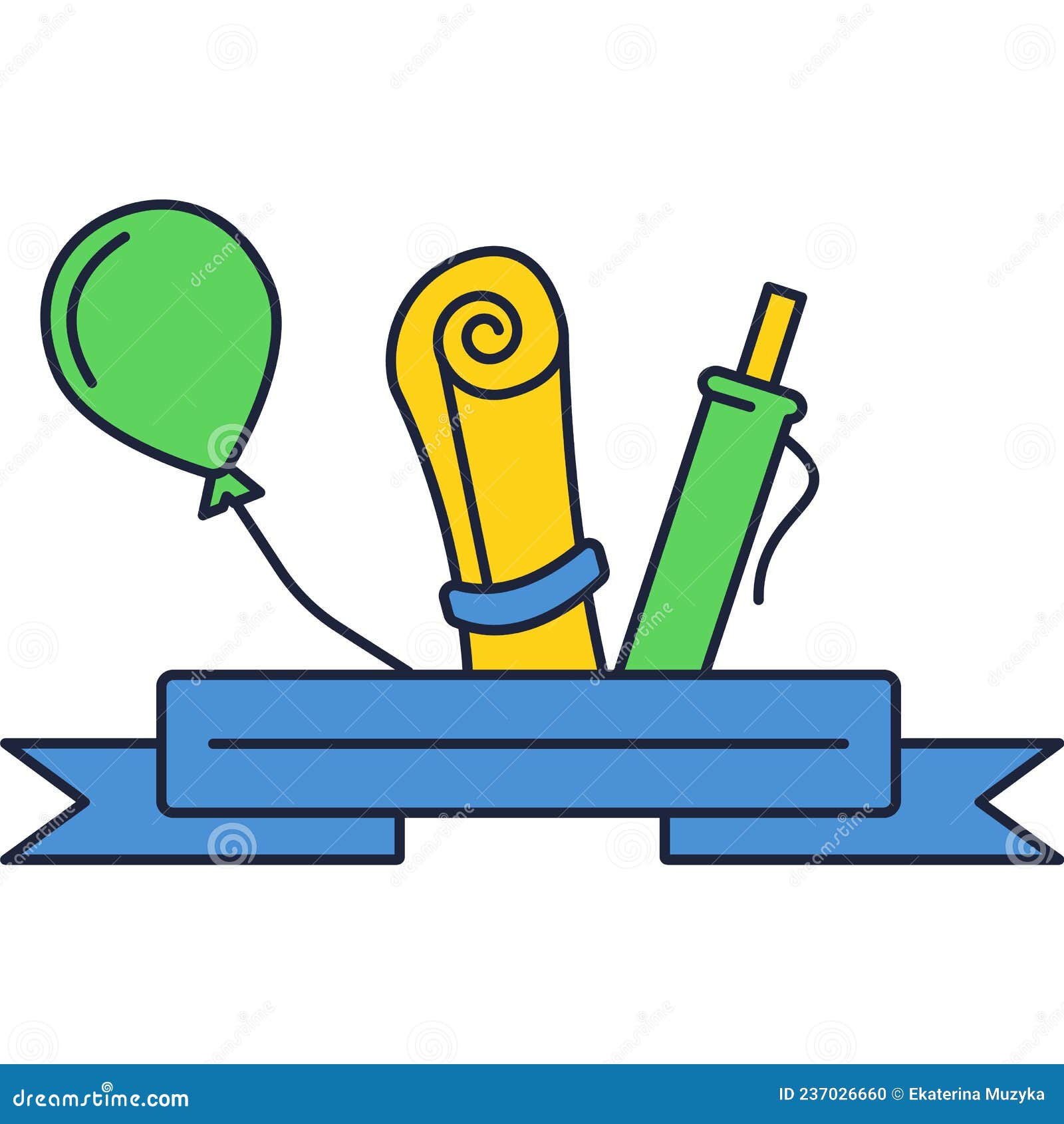Vector Back To School, Semester Welcome Icon Stock Vector ...