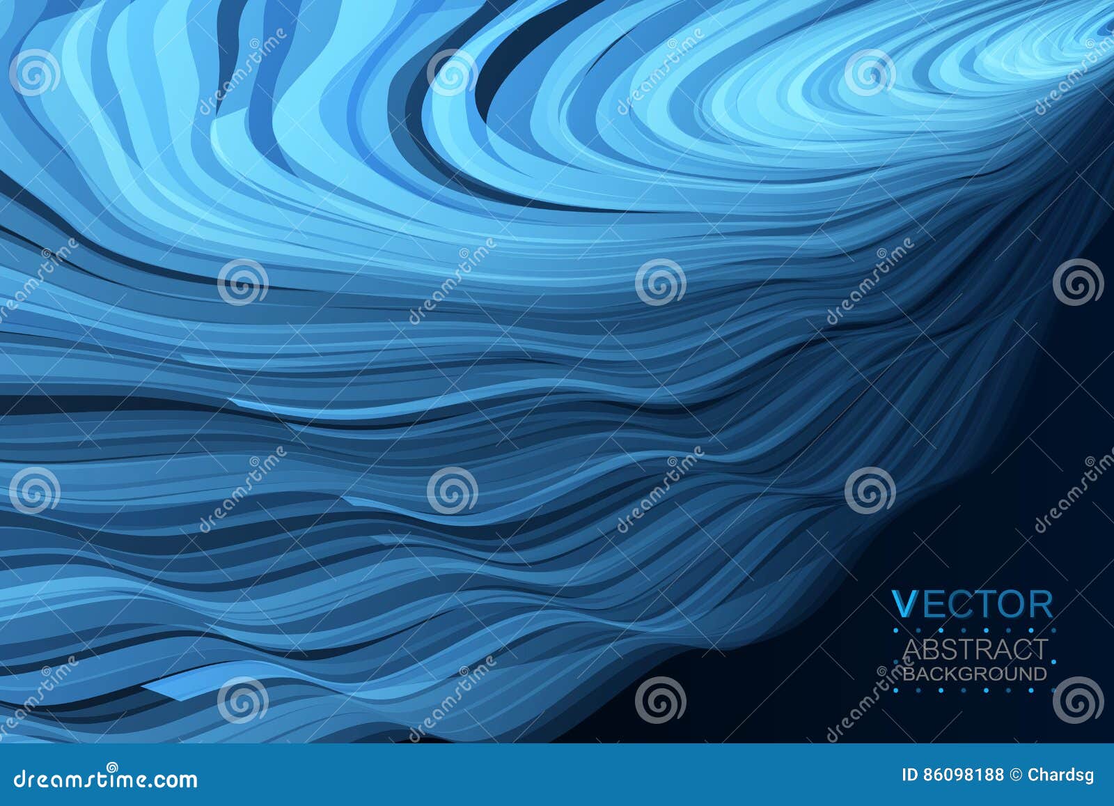 Vector Background. Abstract Bright Lines. Smooth Texture Stock Vector ...