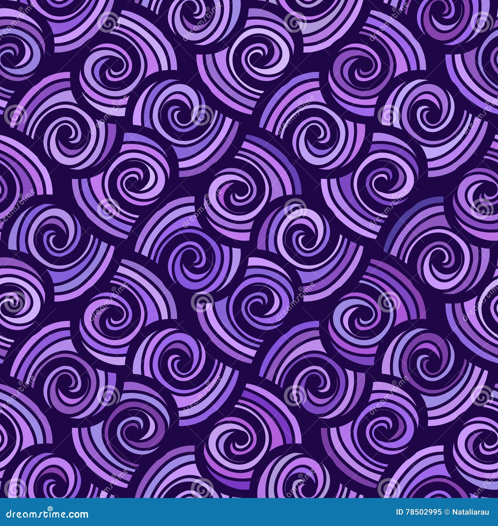 Vector Background with Abstract Curls Stock Vector - Illustration of ...