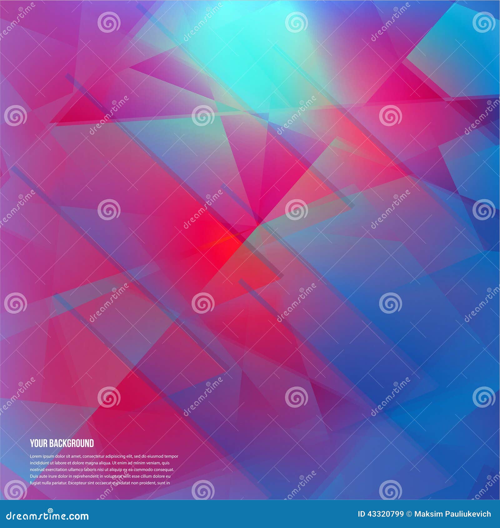 Vector Background Abstract Fractal. Shadow Design Stock Vector ...