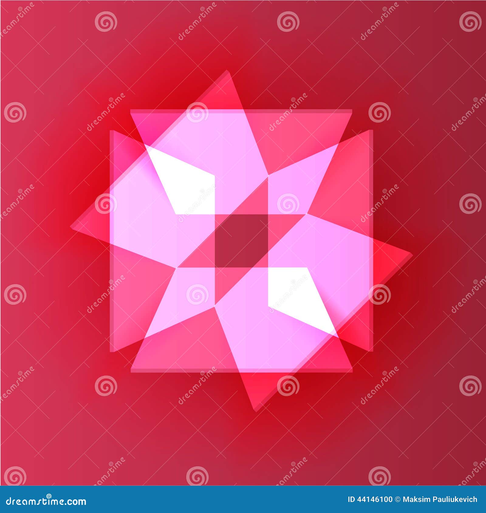 Vector Background Abstract Fractal. Shadow Design Stock Vector ...