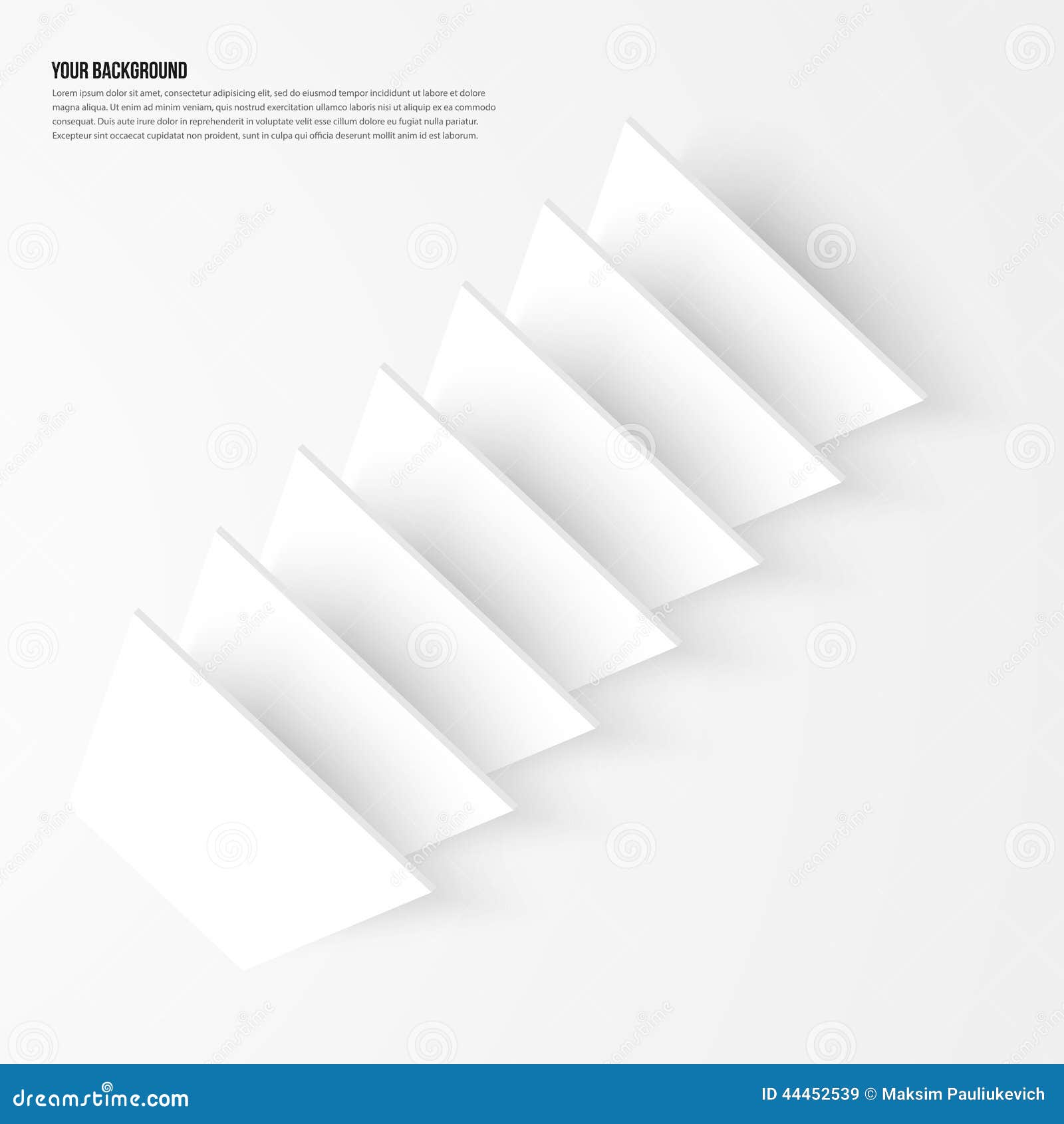 Vector Background Abstract Fractal. Shadow Design Stock Vector ...