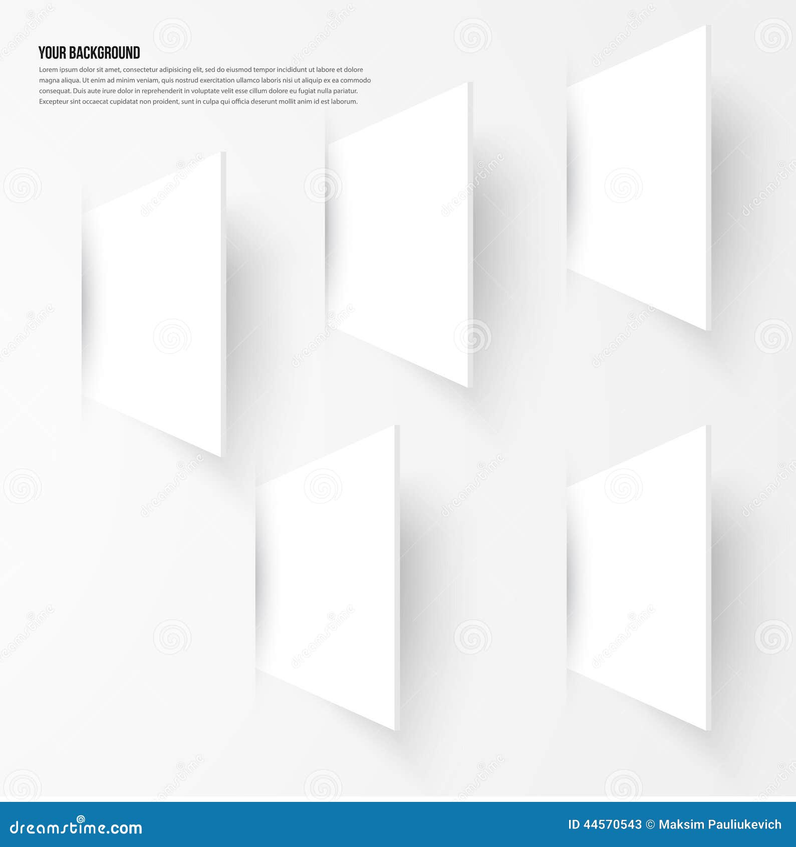 Vector Background Abstract Fractal. Shadow Design Stock Vector ...