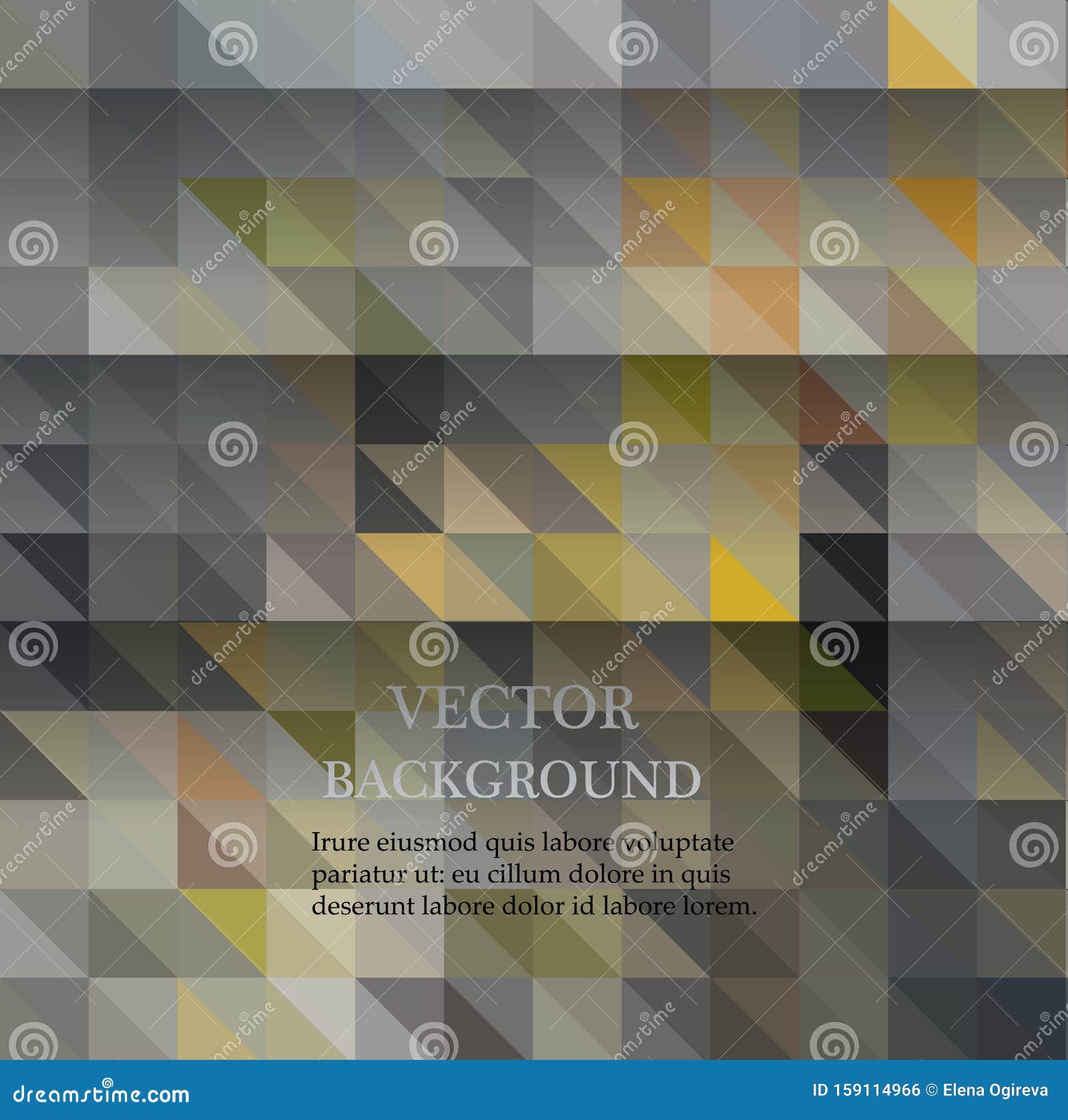 Vector Background Abstract Polygon Triangle. Gray Triangles. Polygonal ...