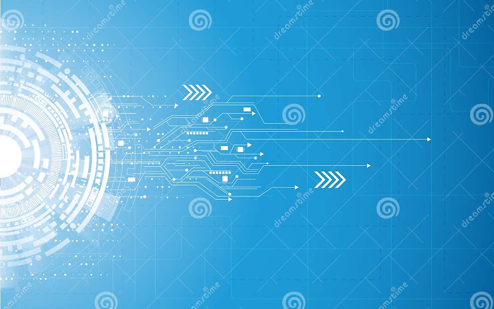 Vector Background Abstract Technology Communication Concept Stock ...