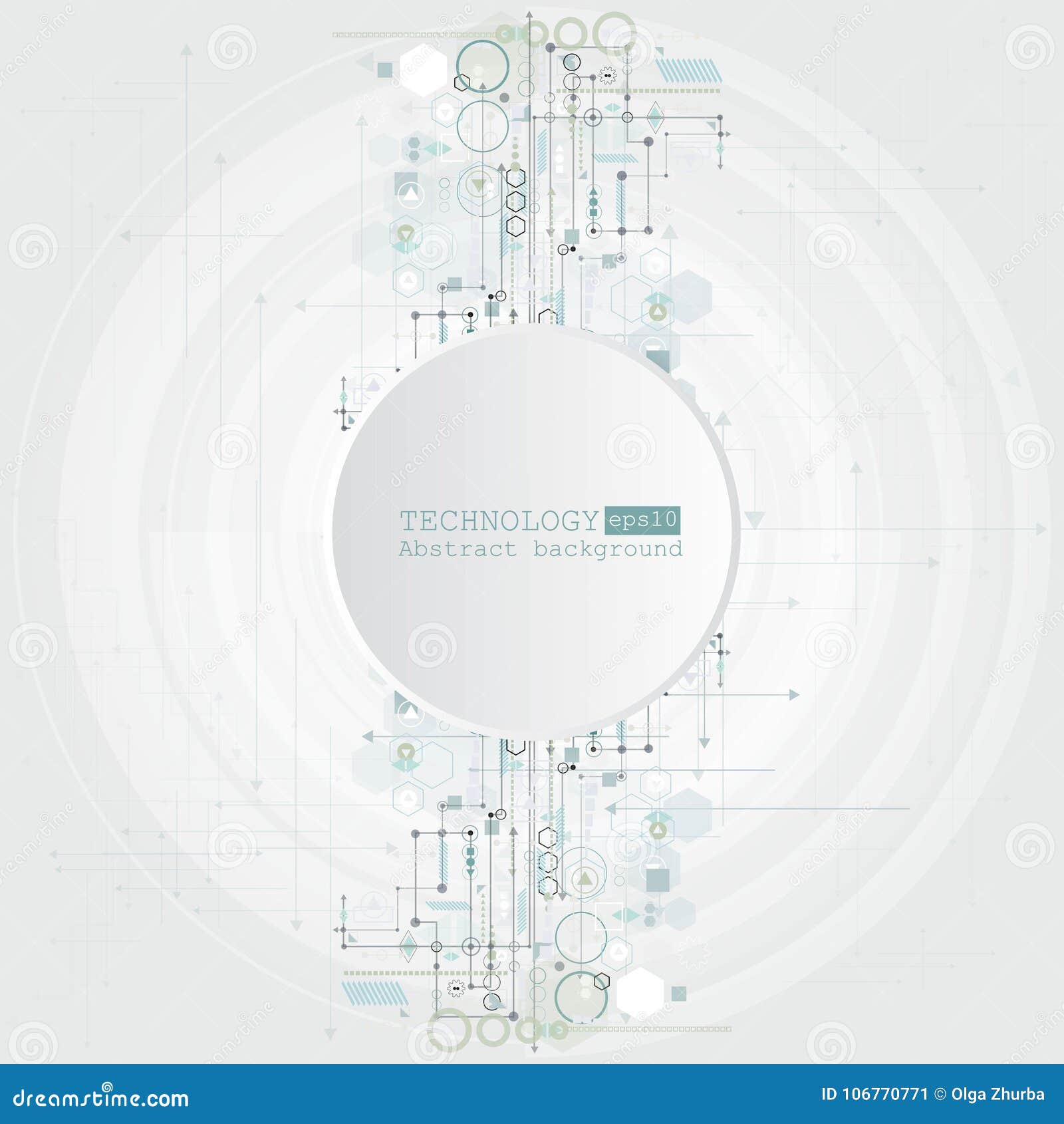 Vector Background Abstract Technology Communication Concept Stock Illustration - Illustration of ...