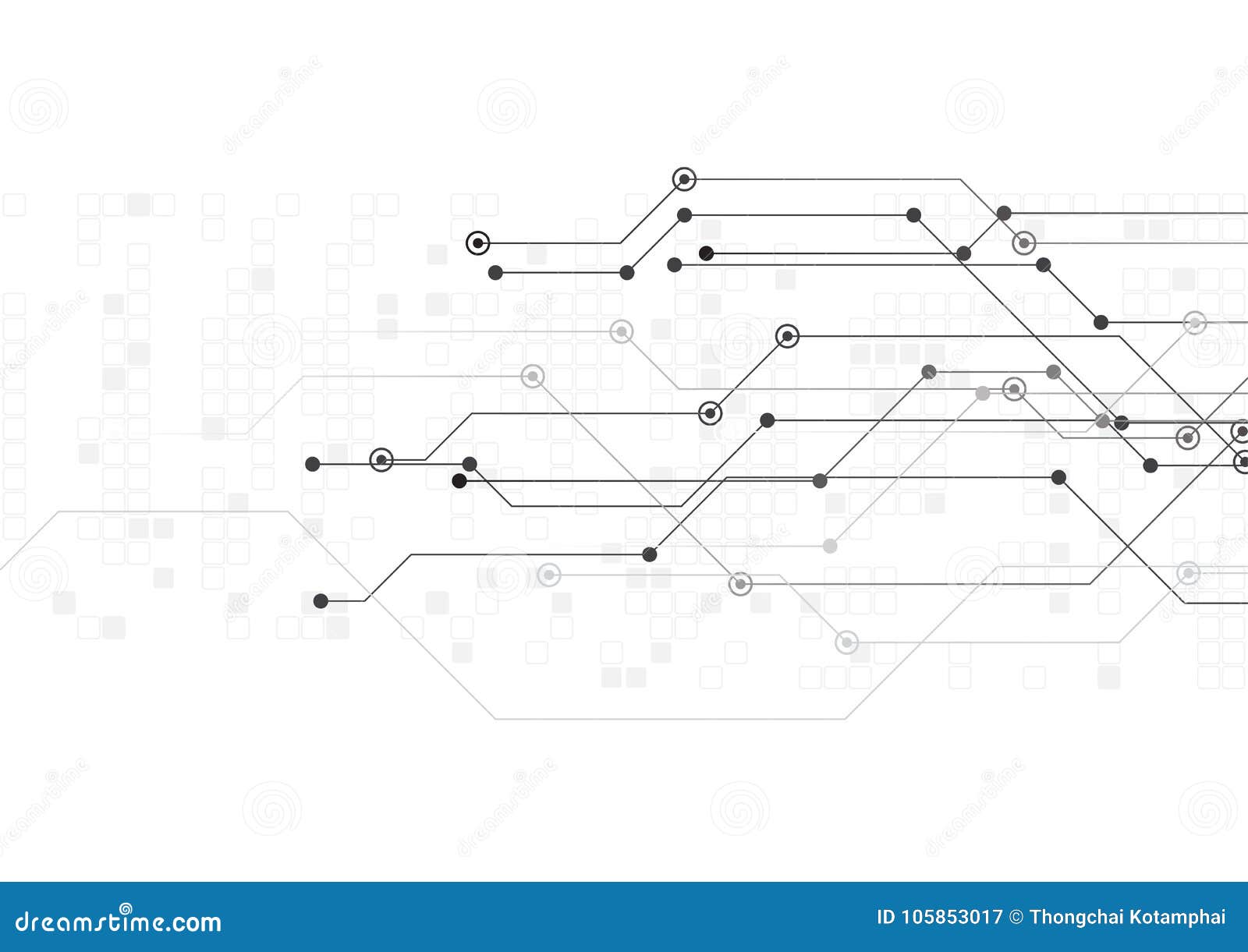 Vector Background Abstract Technology Communication Data Science Stock Vector - Illustration of ...