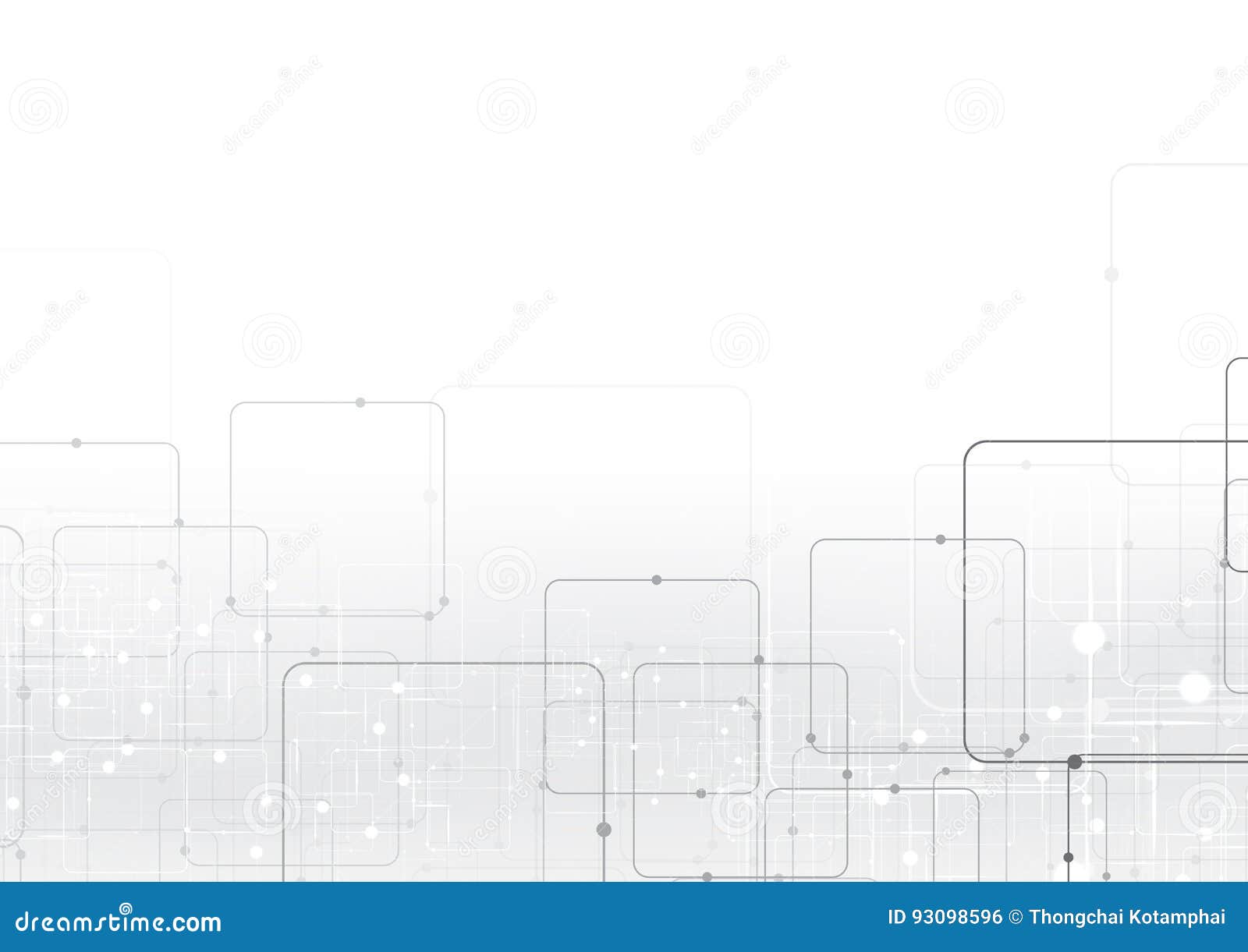 Vector Background Abstract Technology Communication Data Science Stock Vector - Illustration of ...