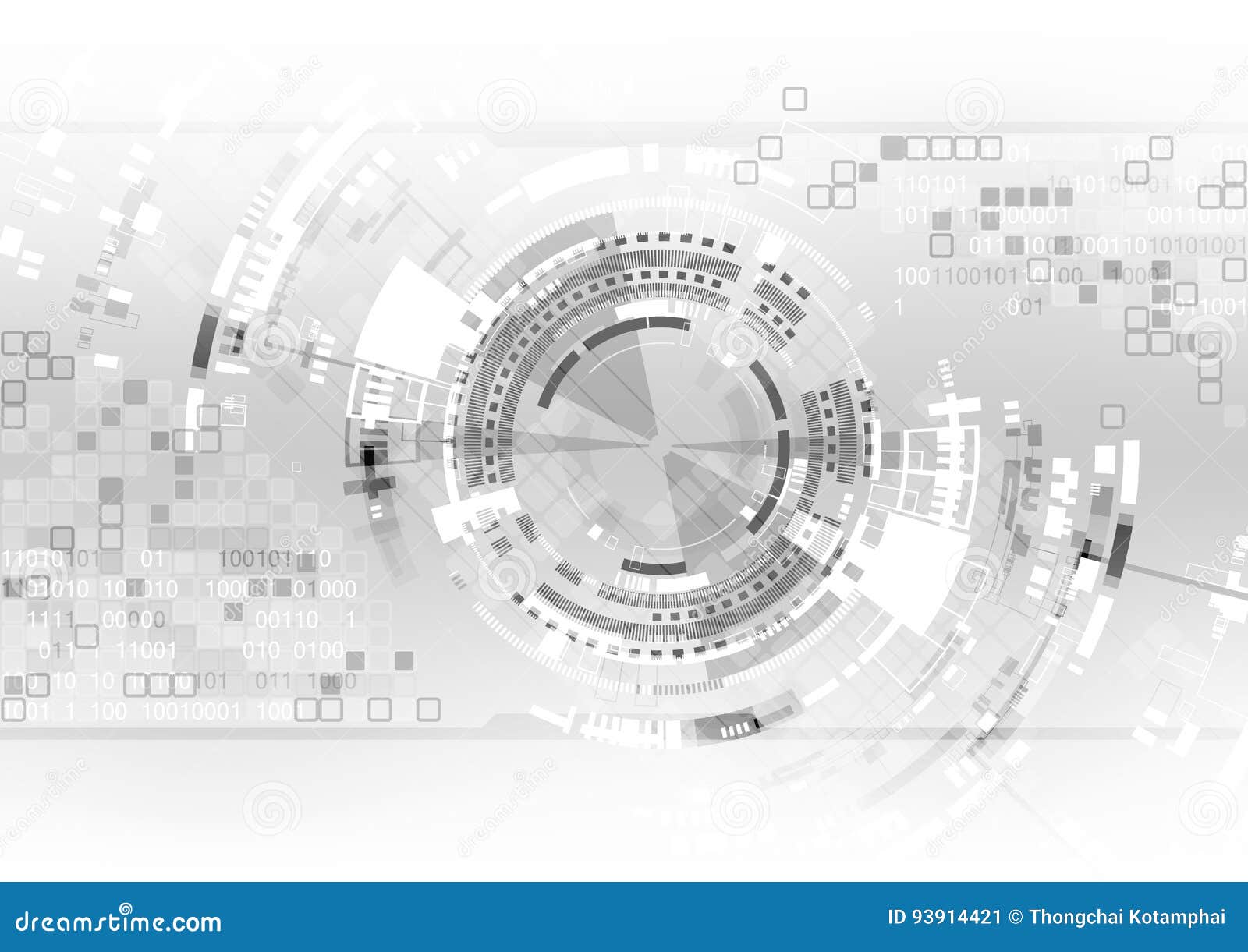 Vector Background Abstract Technology Communication Data Science Stock Vector - Illustration of ...