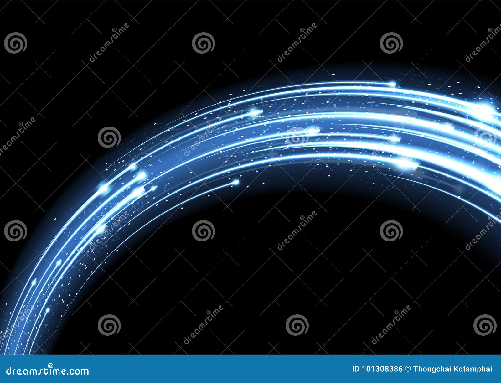 Vector Background Abstract Technology Communication Data Science Stock Vector Illustration Of