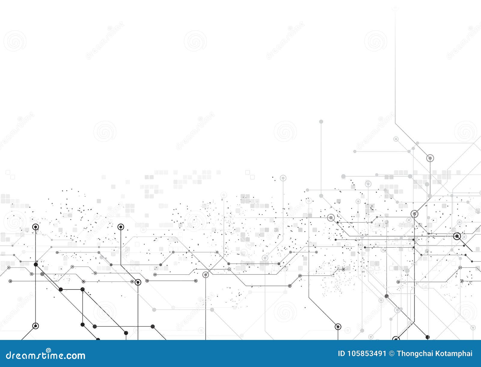 Vector Background Abstract Technology Communication Data Science Stock ...